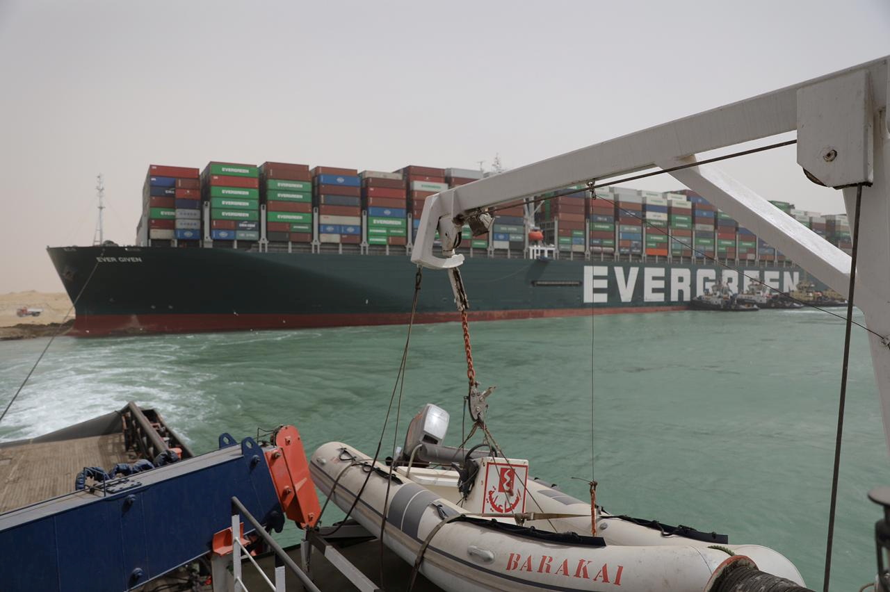Suez ship congestion could delay LNG deliveries to Europe | Reuters