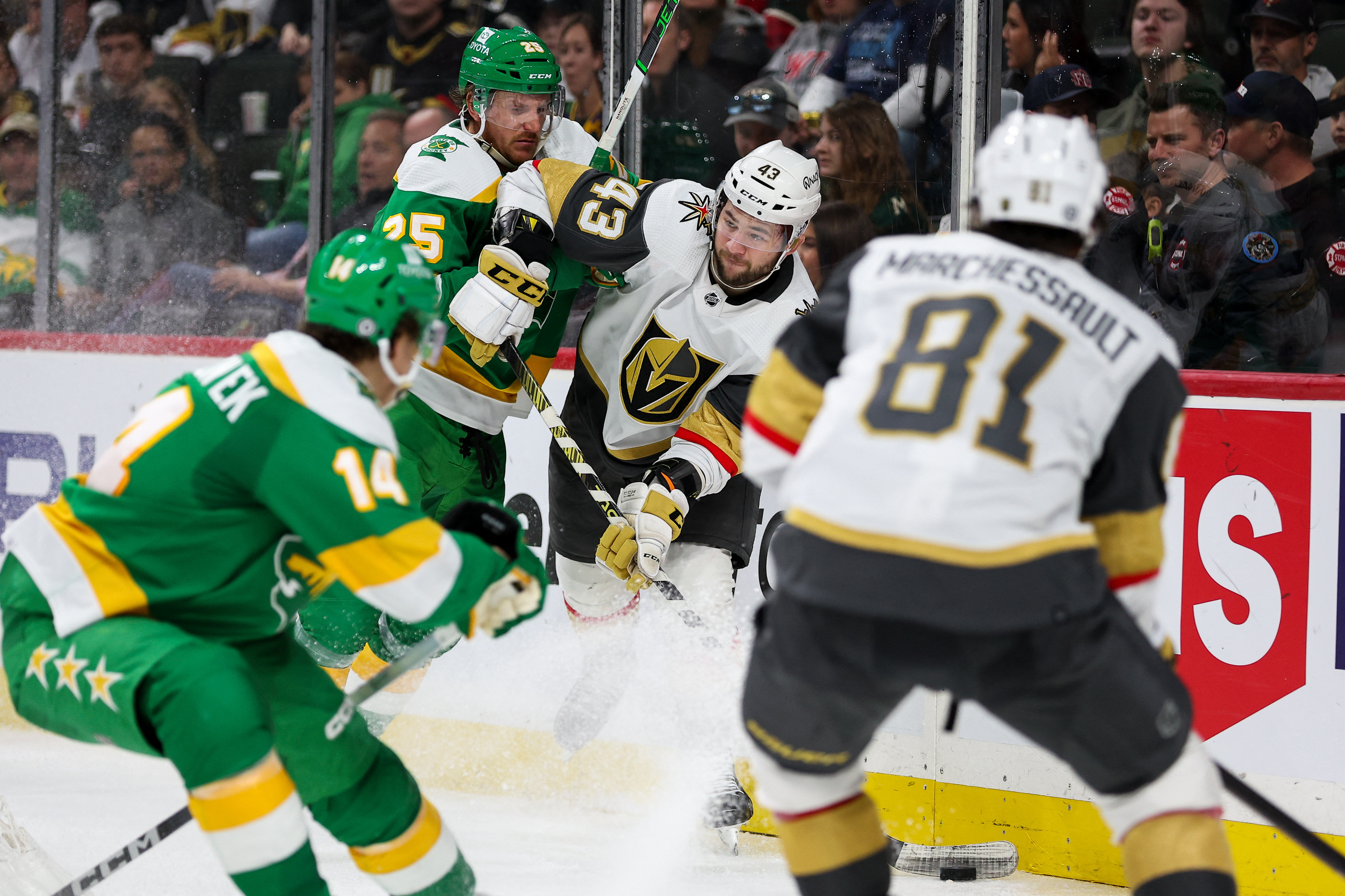 Golden Knights work overtime to edge Wild | Reuters