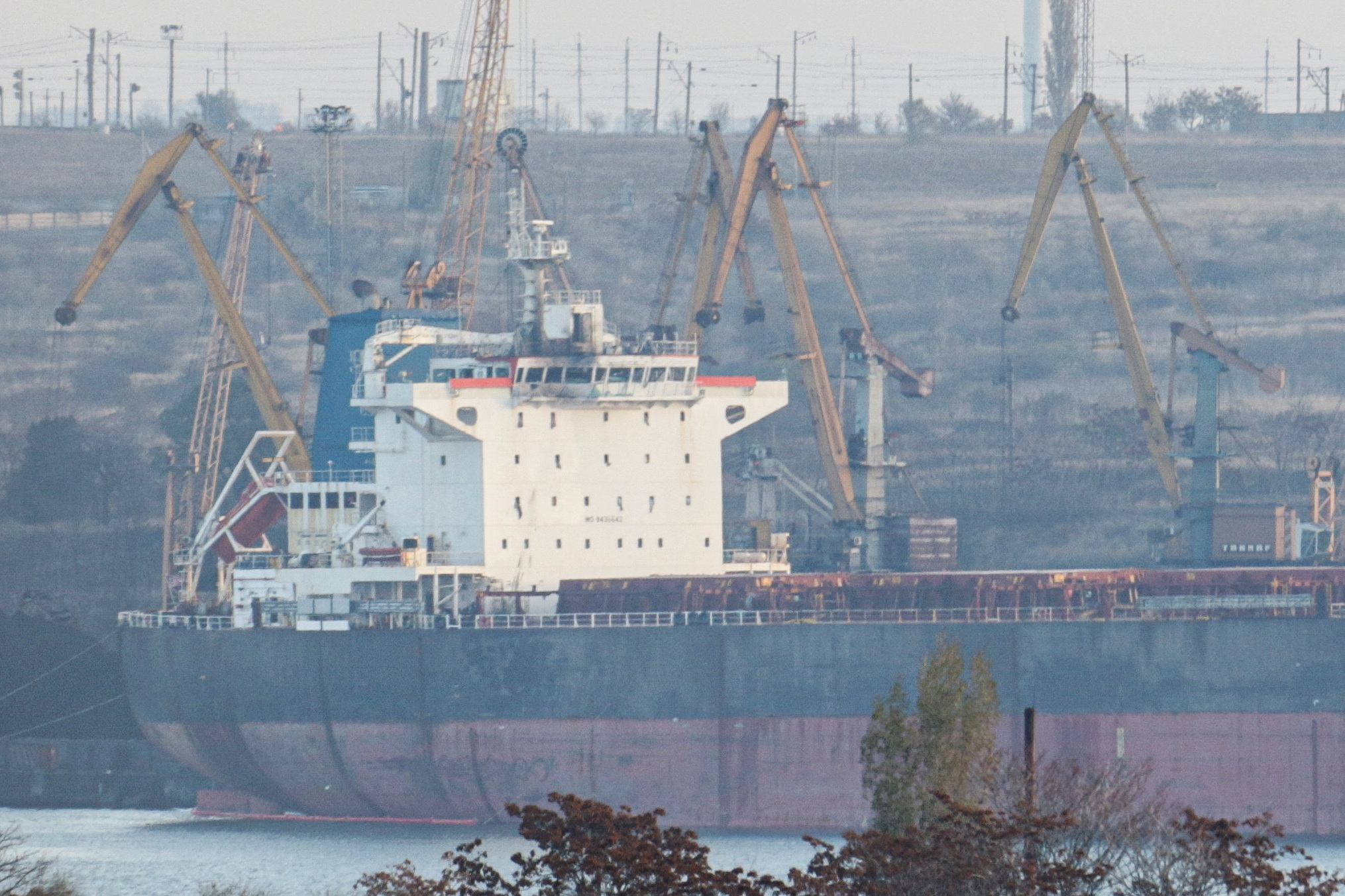 Ukraine says Russian missile hits civilian vessel in Black Sea, kills ...
