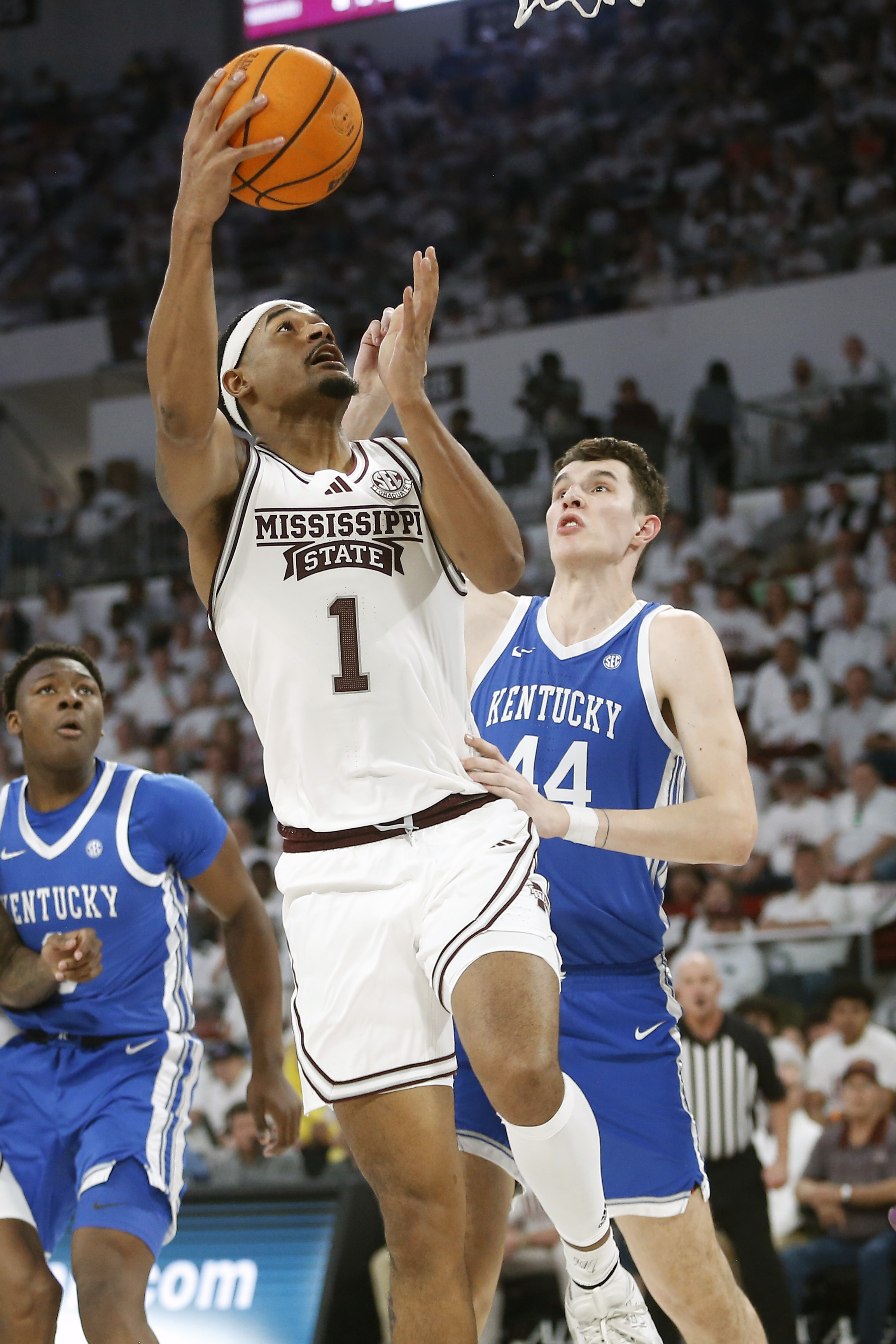 Reed Sheppard's heroics lift No. 16 Kentucky over Mississippi State ...