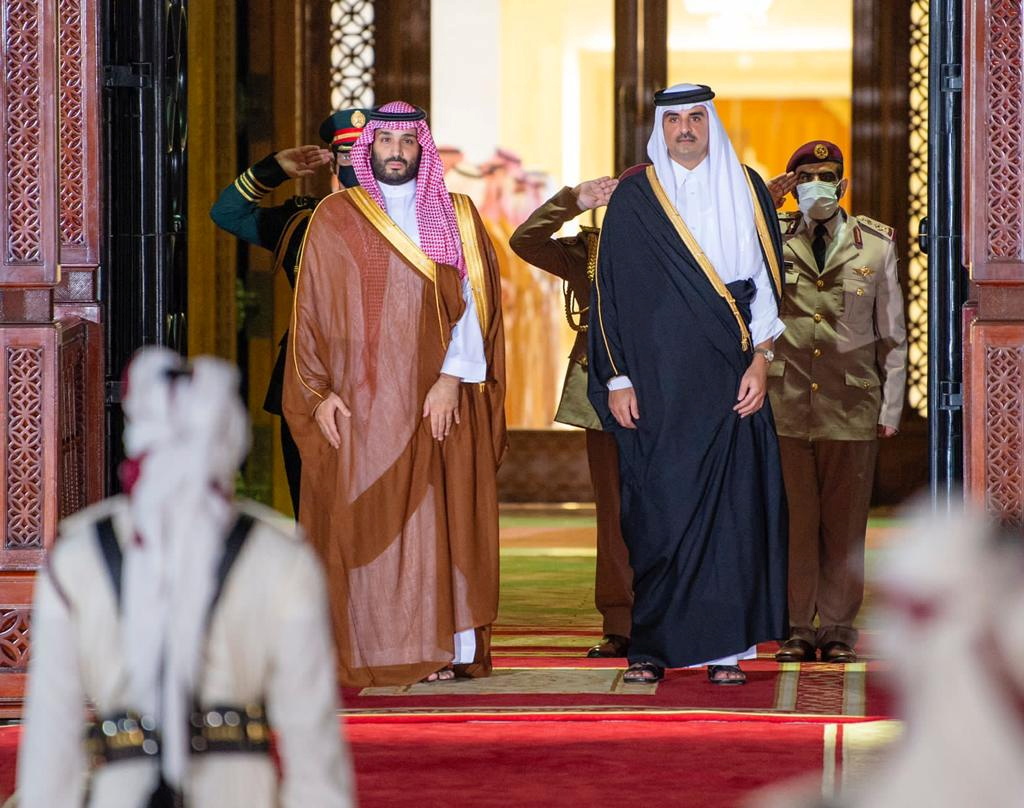Saudi crown prince on first visit to Qatar since Gulf row resolved ...