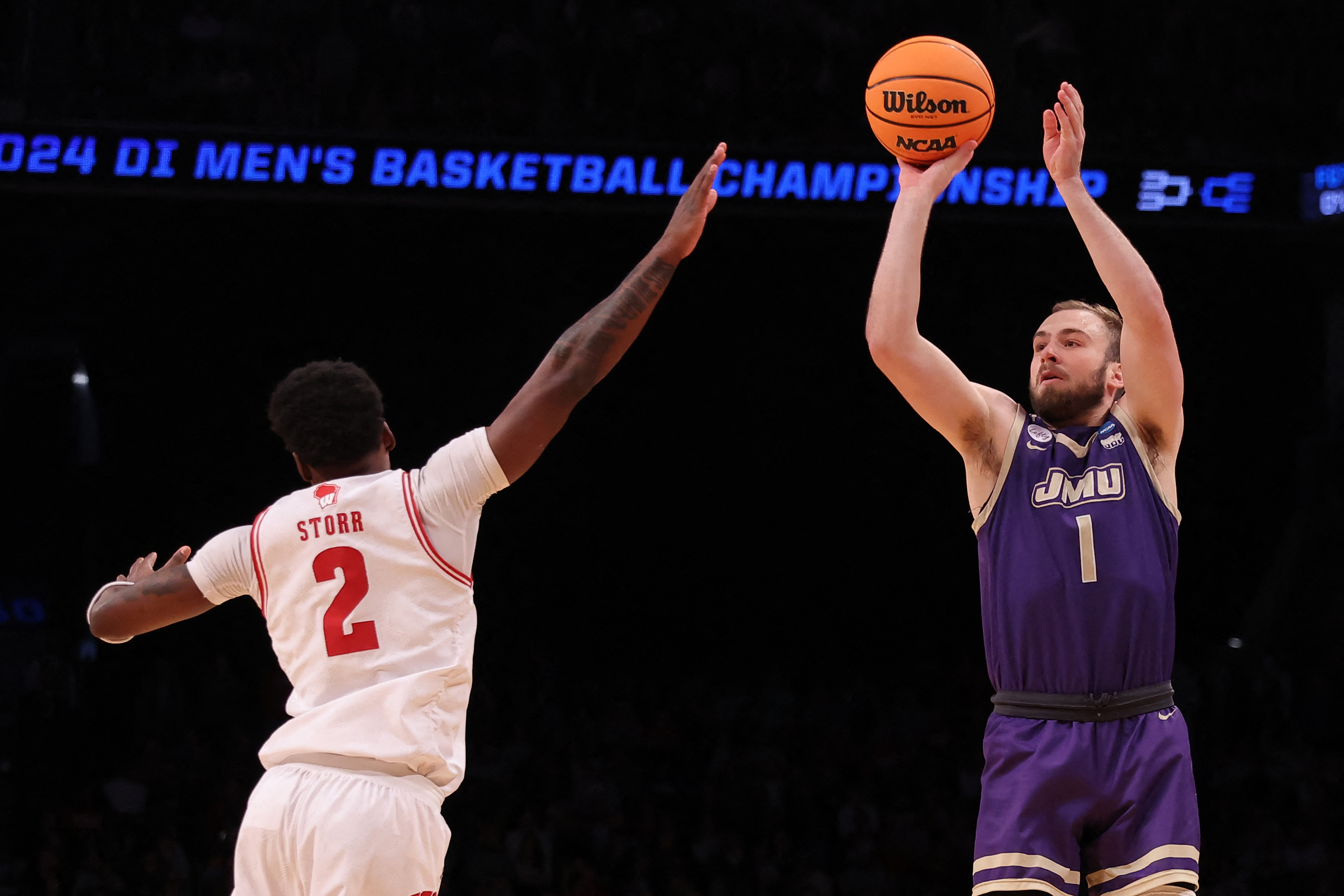 James Madison leads wire to wire in upset of Wisconsin | Reuters