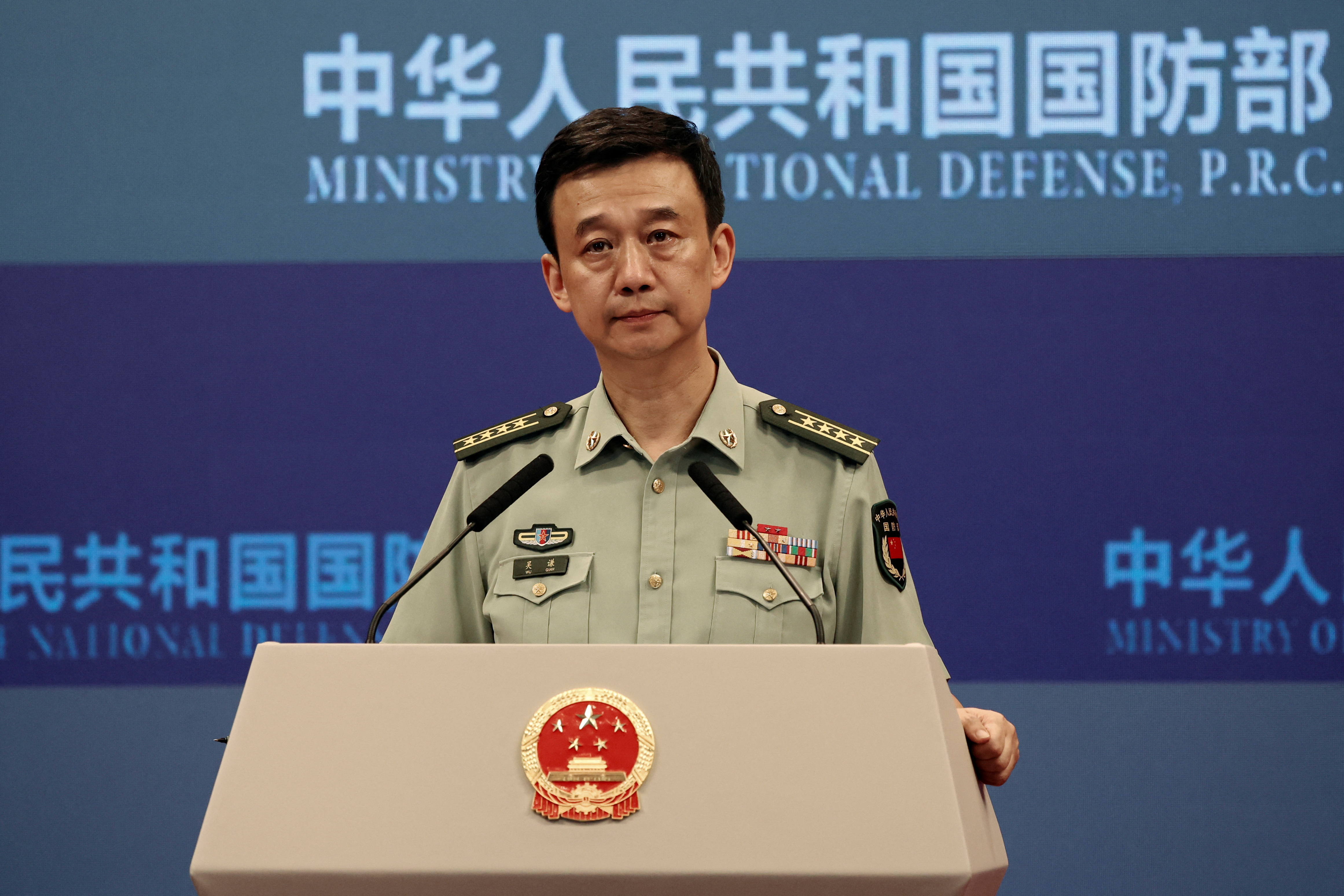China's defence ministry spokesperson says India border issue 'left ...
