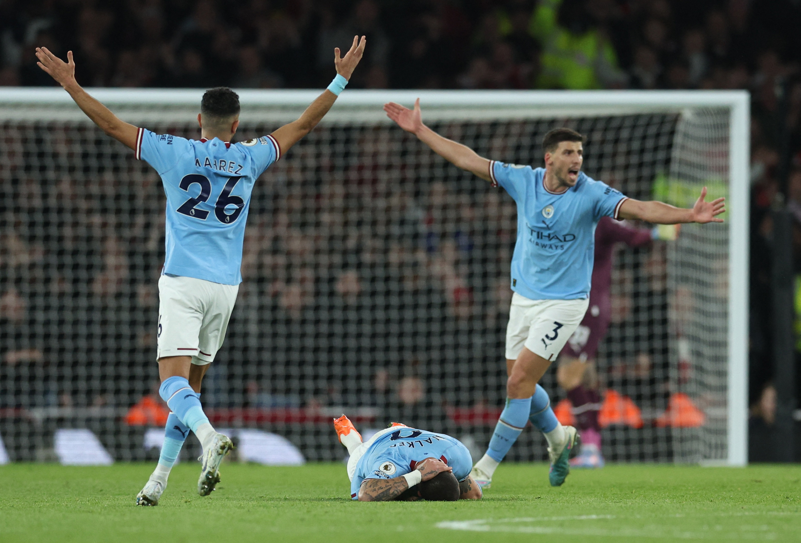 Win at Arsenal means everything to us, says Man City's Dias | Reuters