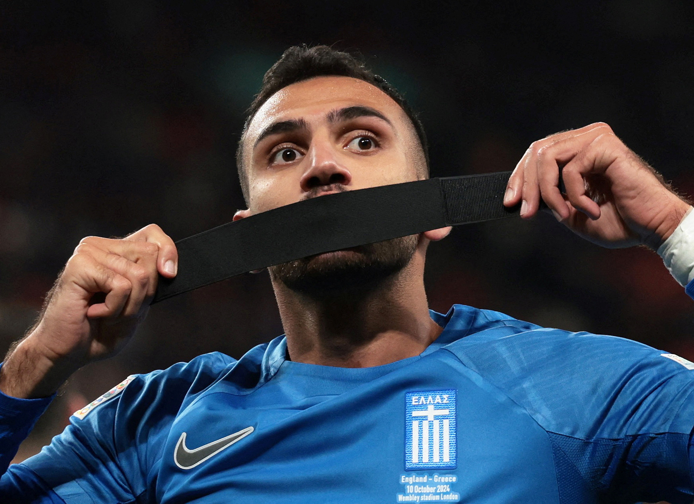 Pavlidis says Greece gave their souls for Baldock in England win | Reuters