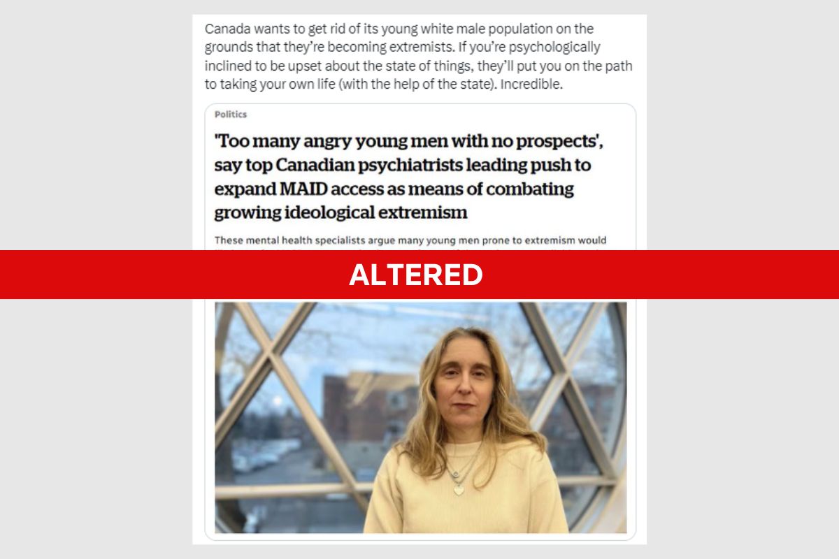 Fact Check: CBC headline on push for medical assistance in dying is altered | Reuters