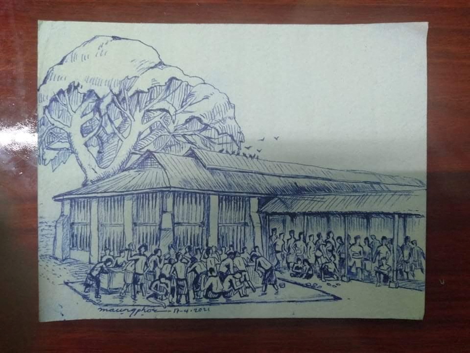 Insight: Smuggled sketches offer glimpses into harsh Myanmar prison ...