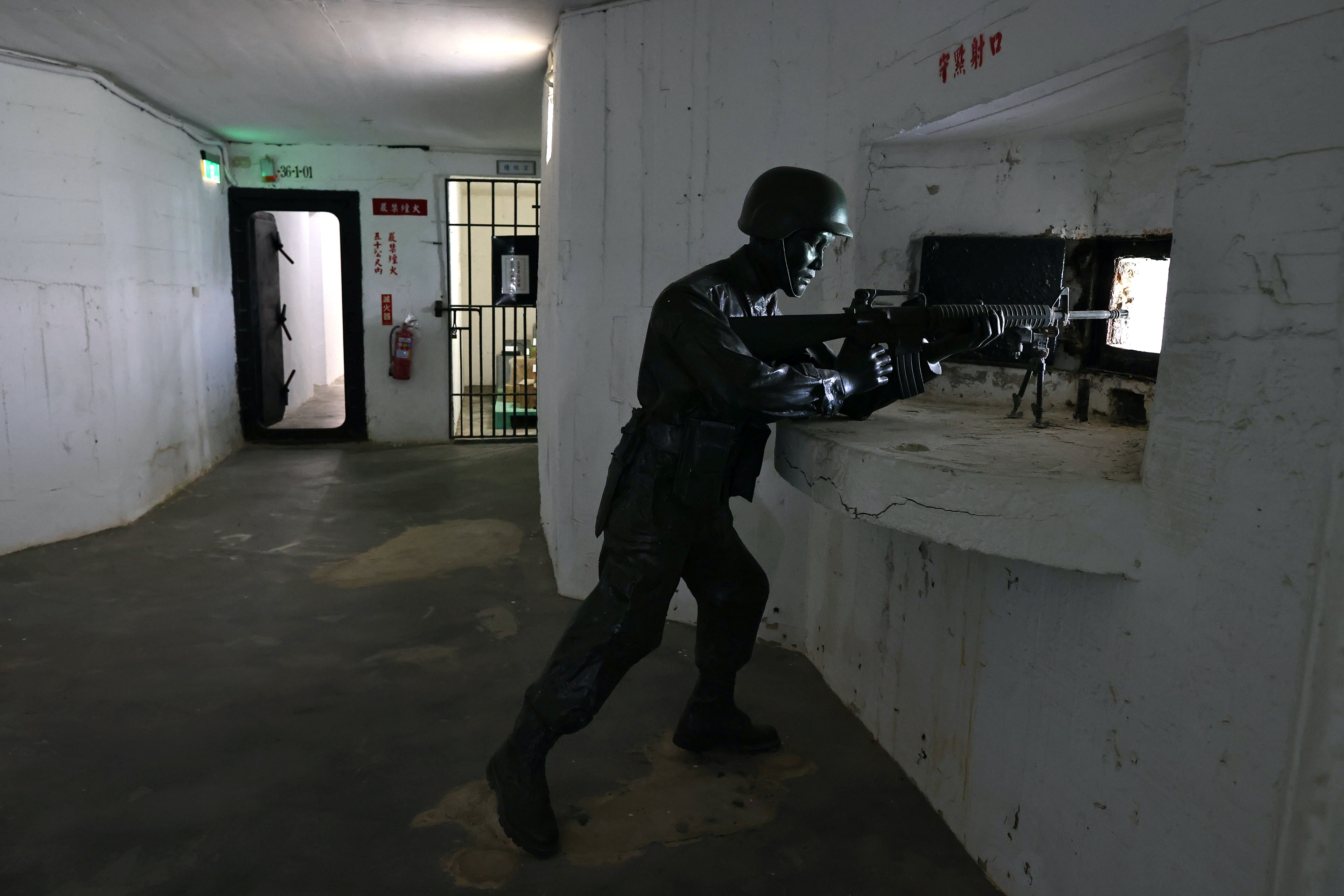 Model soldiers and secret bunkers on Taiwan's front line with China ...