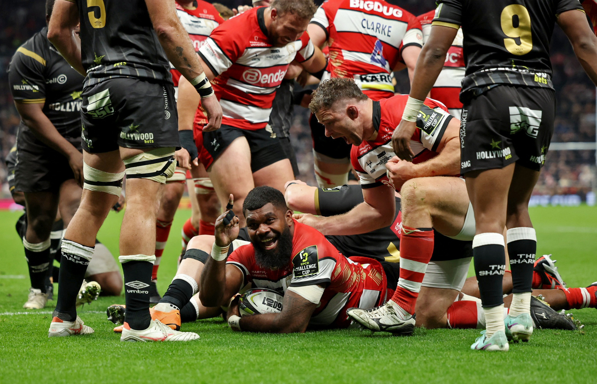 South Africa’s Sharks beat Gloucester 36-22 to claim Challenge Cup ...