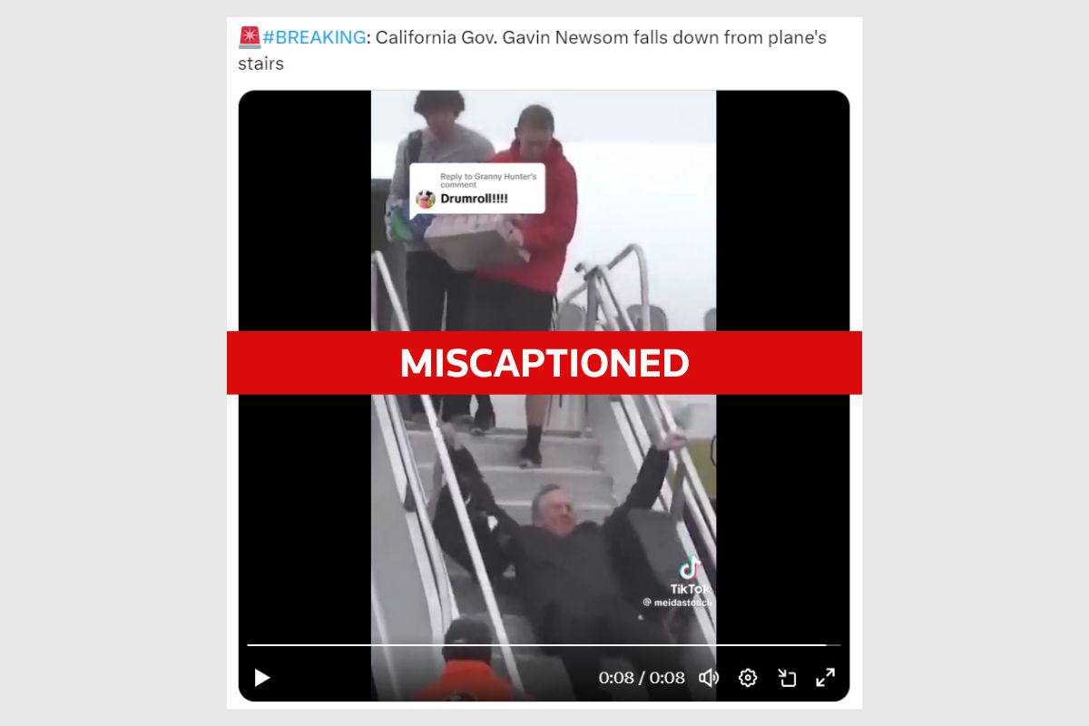 Fact Check: California governor Newsom misidentified in resurfaced ...