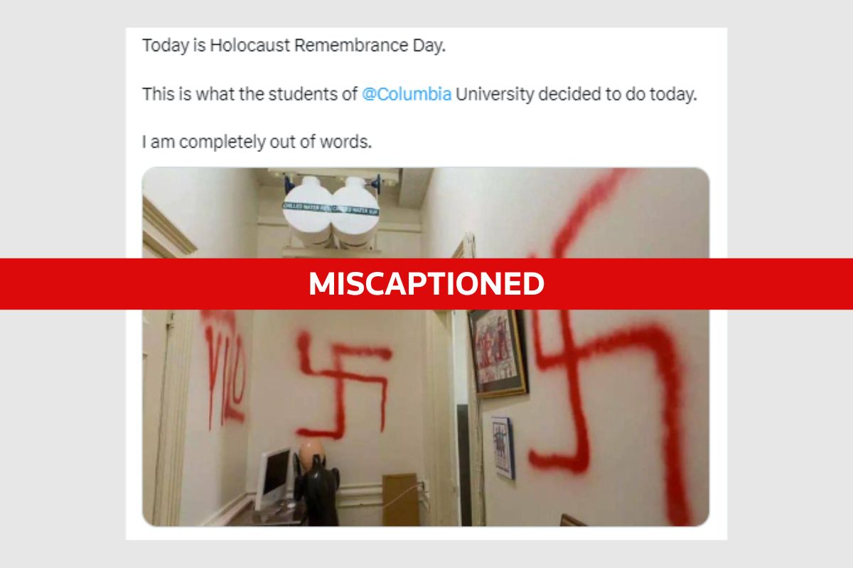 Fact Check: Image of swastikas at Columbia University dates to 2018 ...