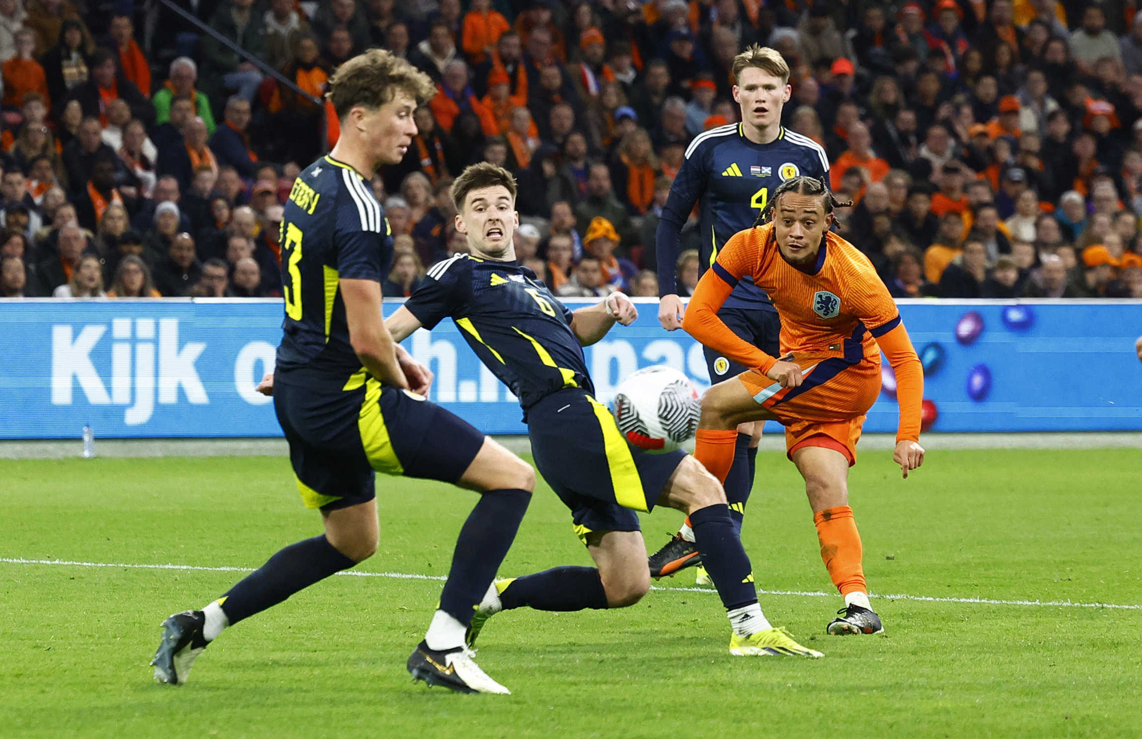 Sluggish start no bother for Dutch as they beat Scotland 4-0 | Reuters