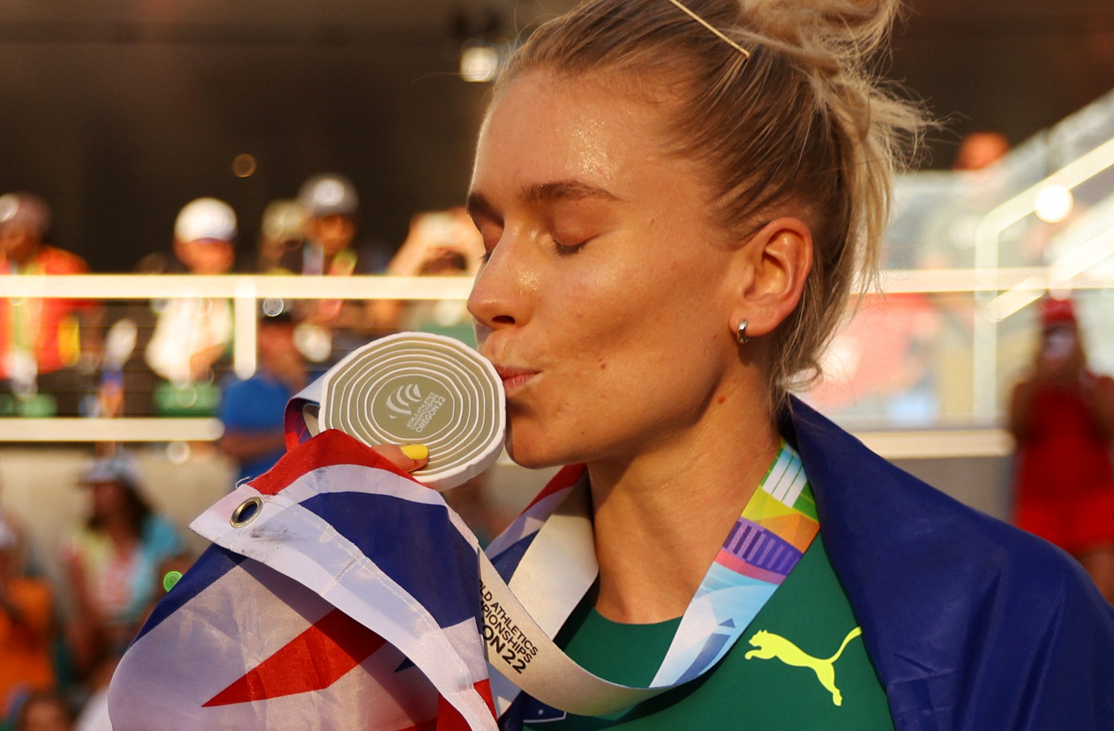 Patterson wins world high jump gold with personal best leap | Reuters