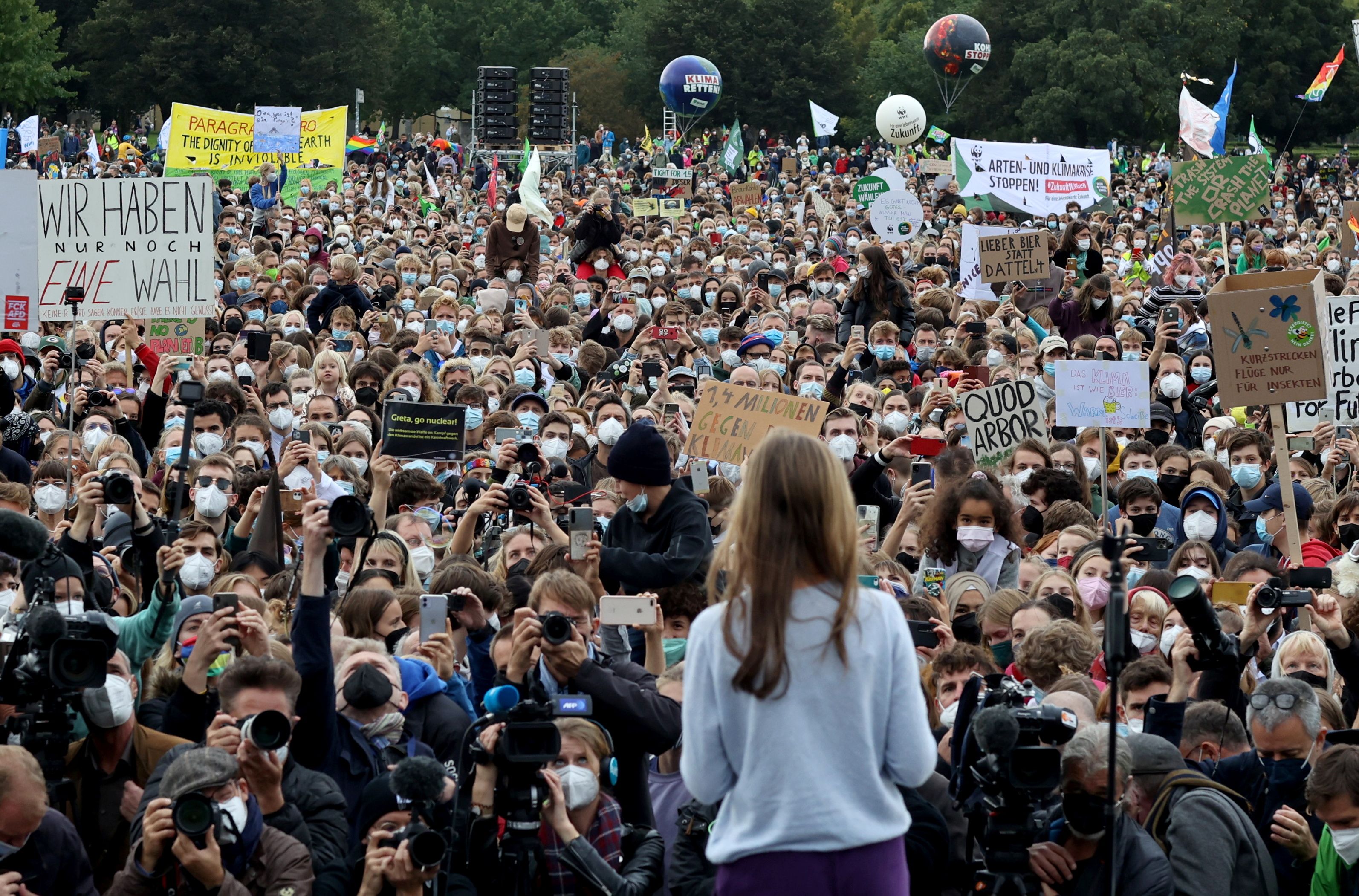 World's youth take to the streets again to battle climate change | Reuters