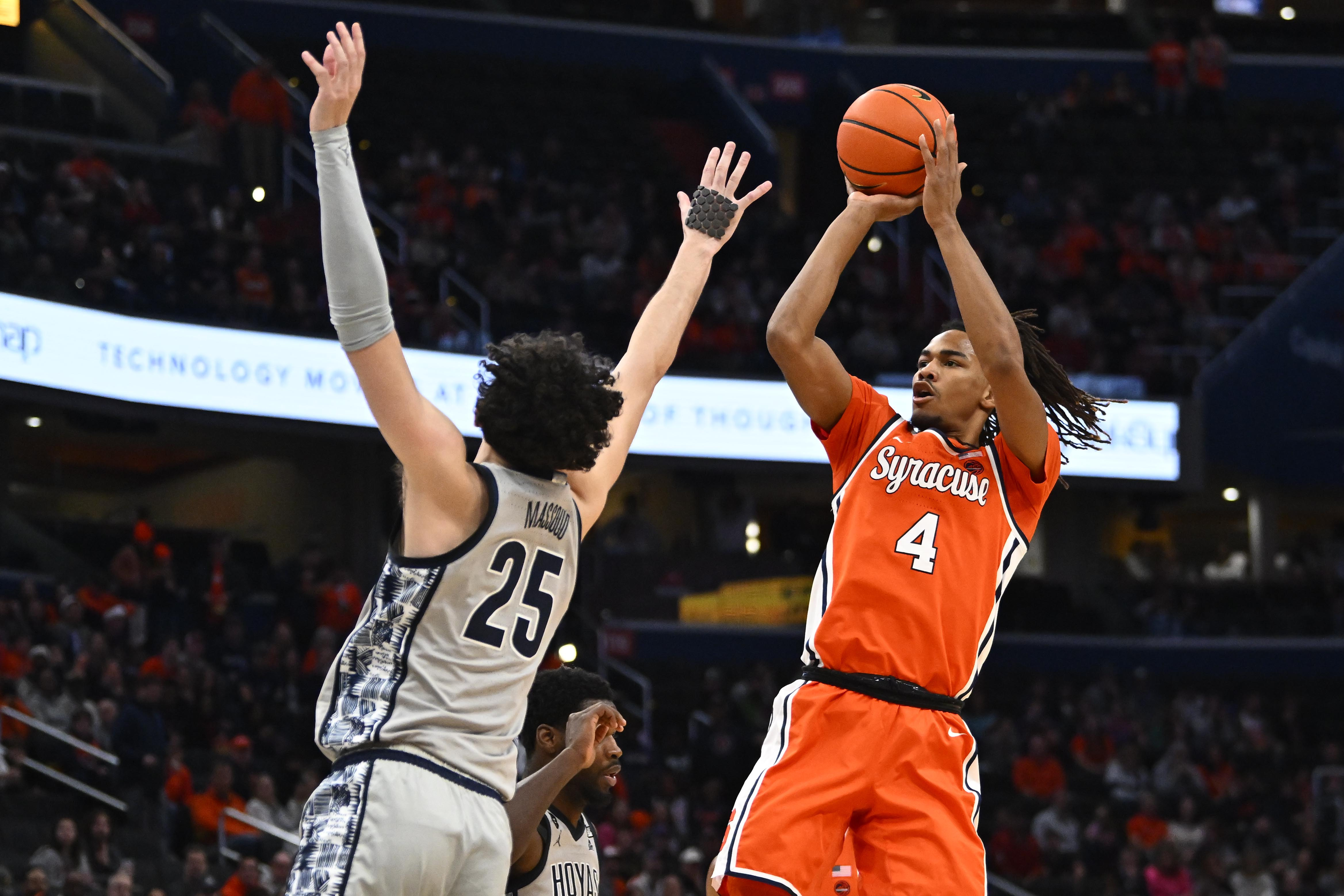 Judah Mintz propels Syracuse past Georgetown | Reuters
