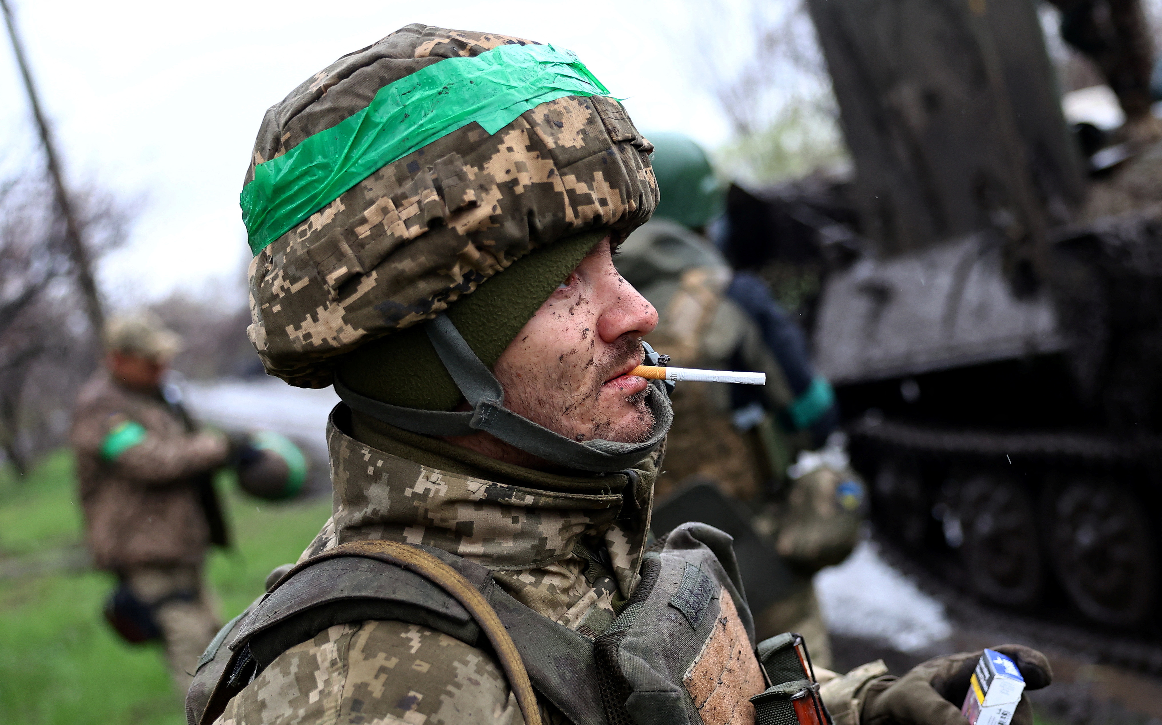 Battle for Bakhmut: On the front lines as Russia presses attack - April ...