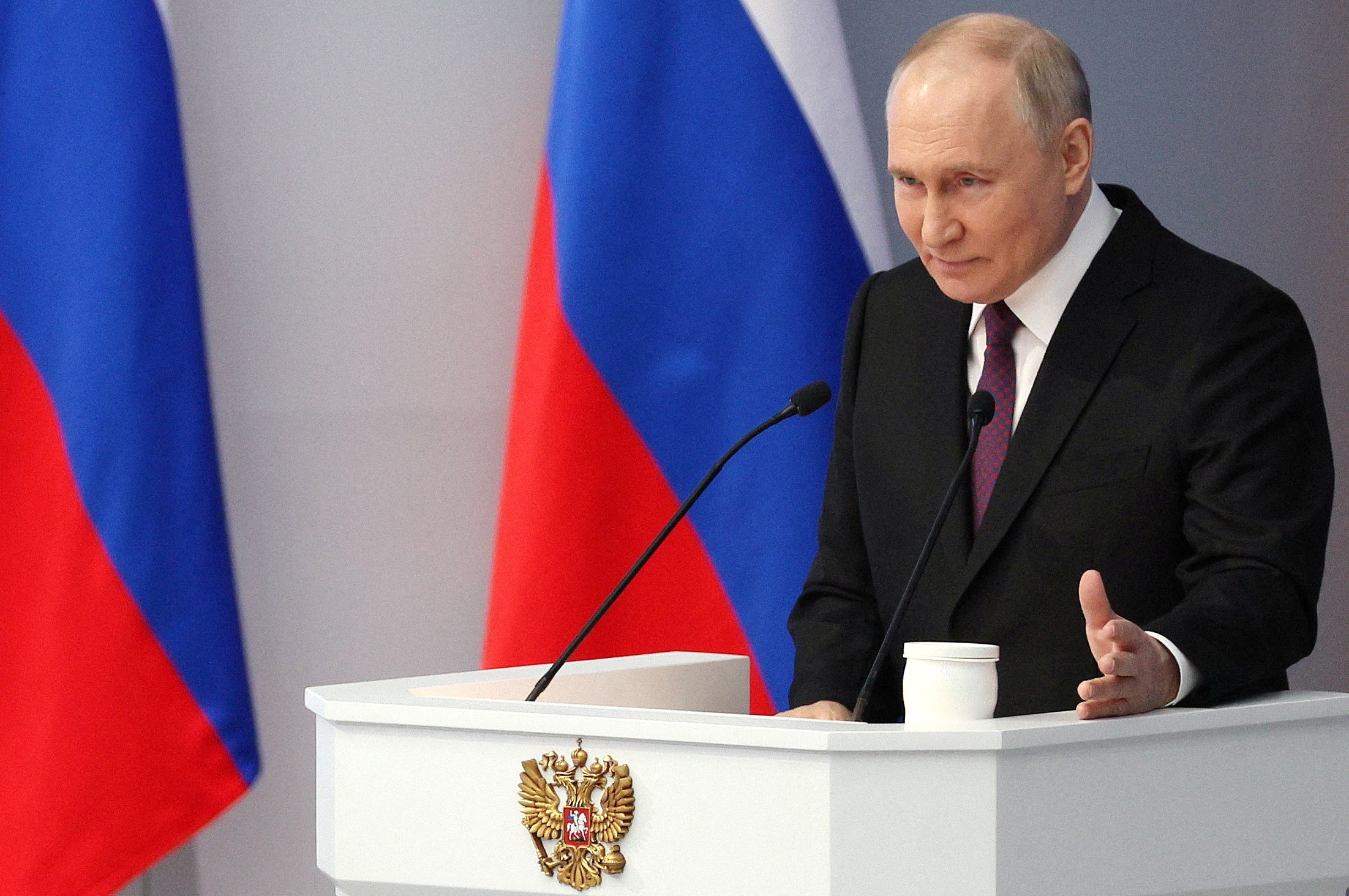 Putin pledges over $126 billion in public spending as election looms ...