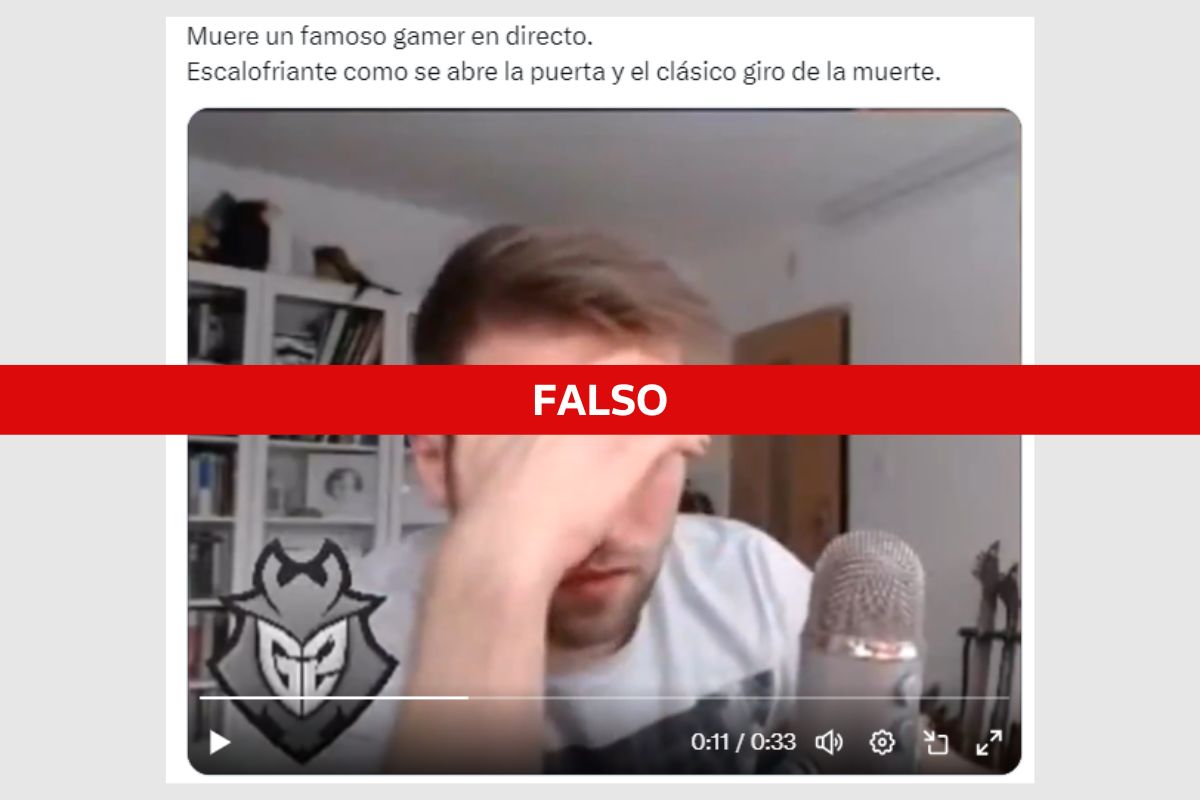 Verificación: Video no muestra muerte de “gamer” en transmisión en vivo ...