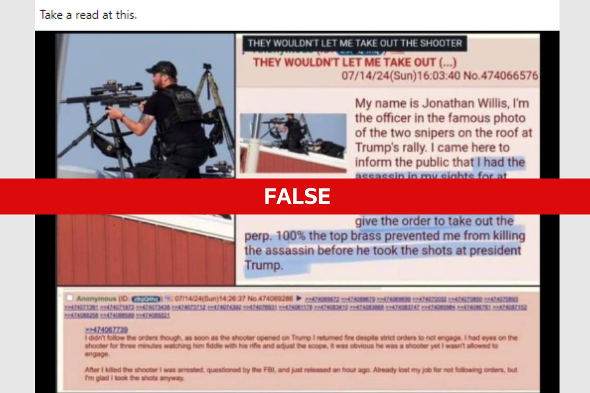 Fact Check: ‘Jonathan Willis’ is not a Secret Service employee, says spokesperson | Reuters