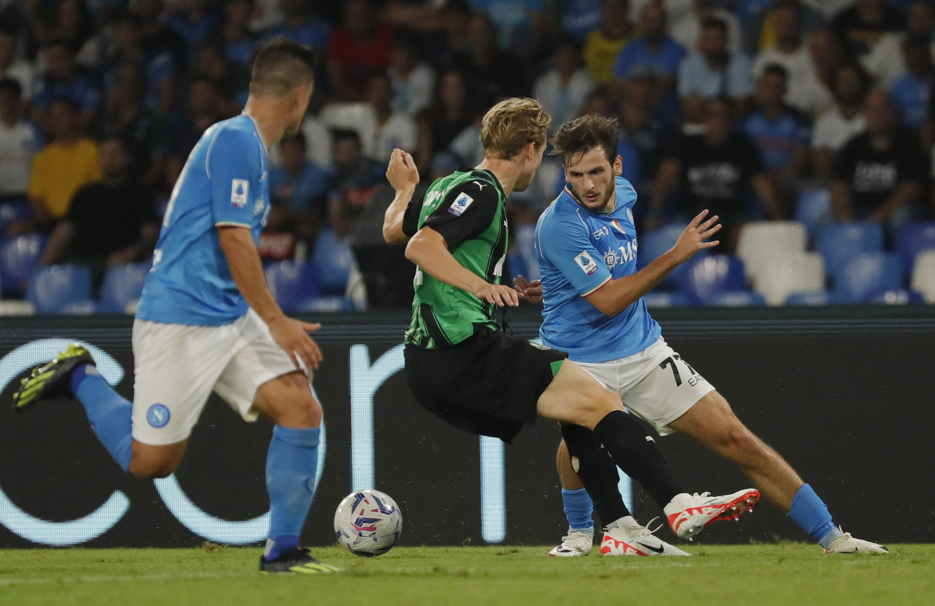 Napoli comfortably beat Sassuolo, Lazio surprised by Genoa | Reuters