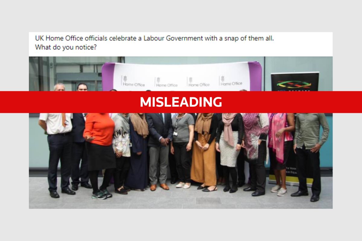 Fact Check: Photo of UK government race equality network is from 2018 ...