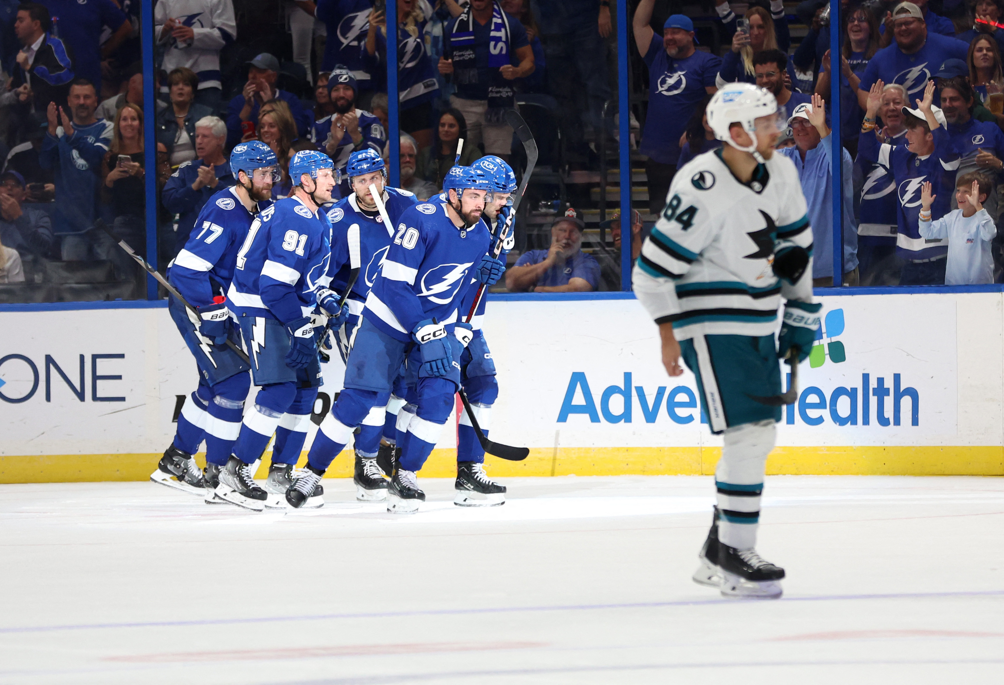 Lightning's second straight shutout keeps Sharks winless | Reuters