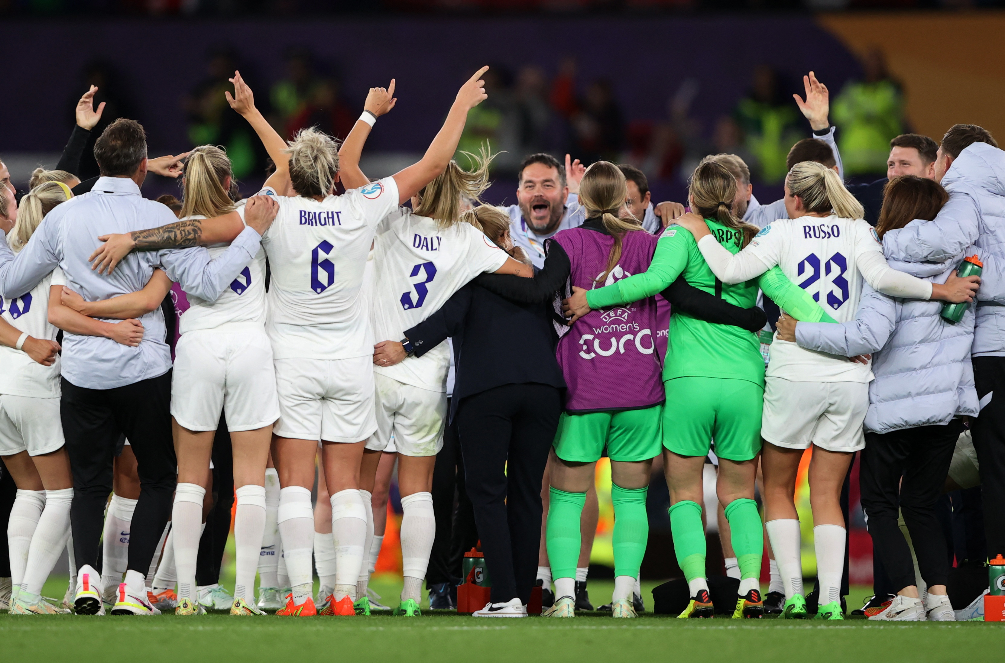 England make winning start in front of record Euro crowd | Reuters