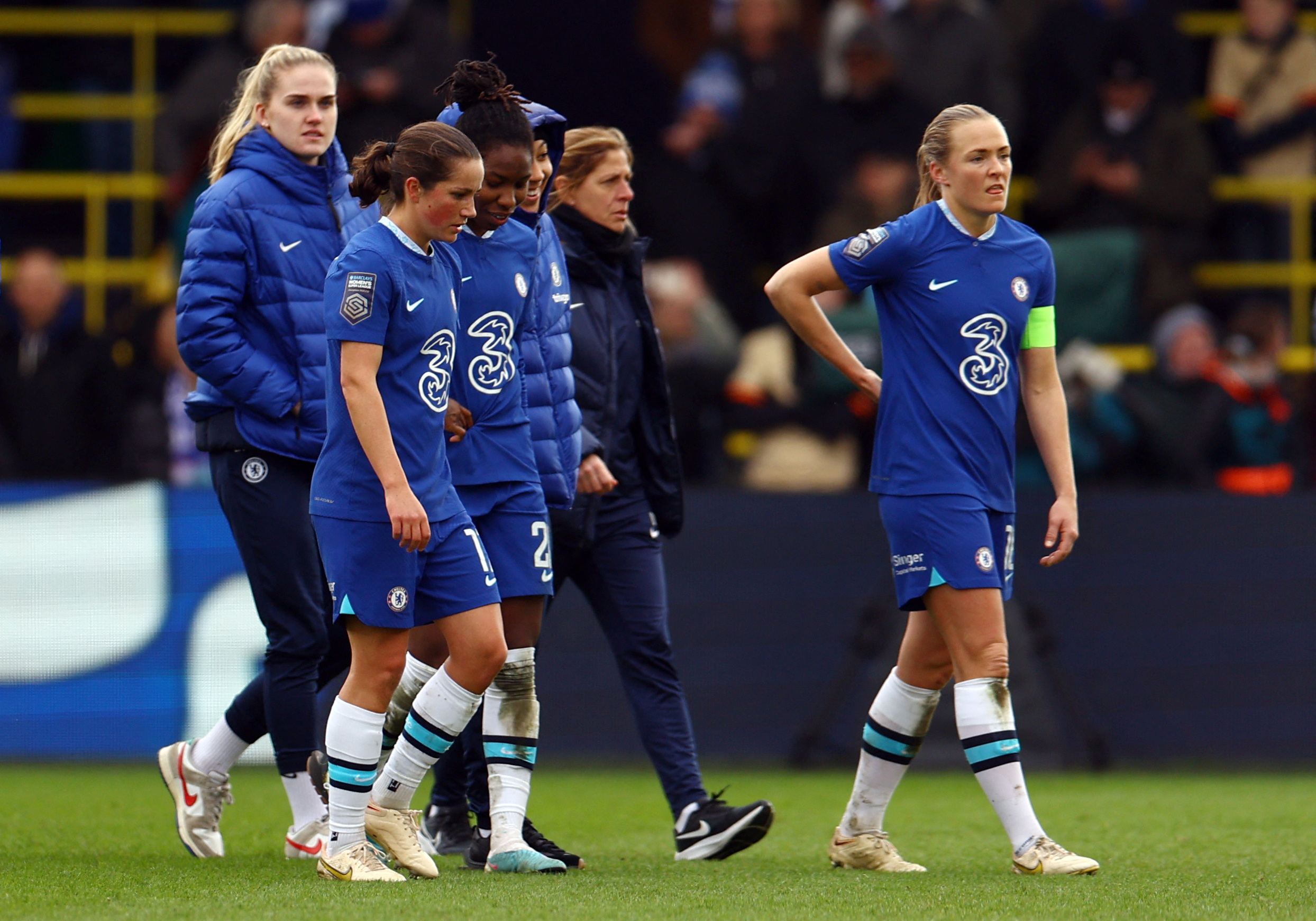 Man City beat Chelsea to move level with WSL leaders Man Utd | Reuters