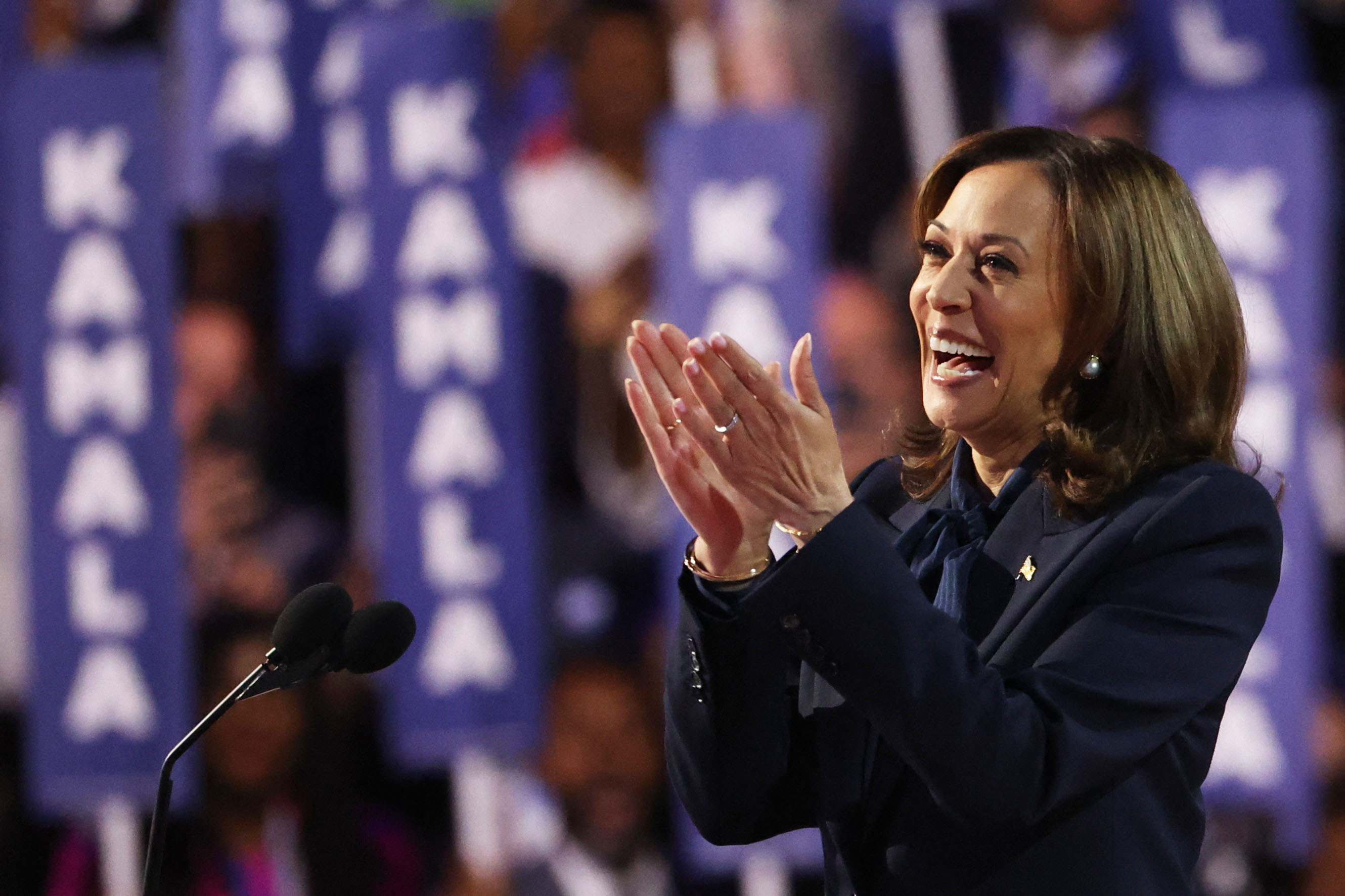 Kamala Harris caps convention with call to end Gaza war, fight tyranny ...