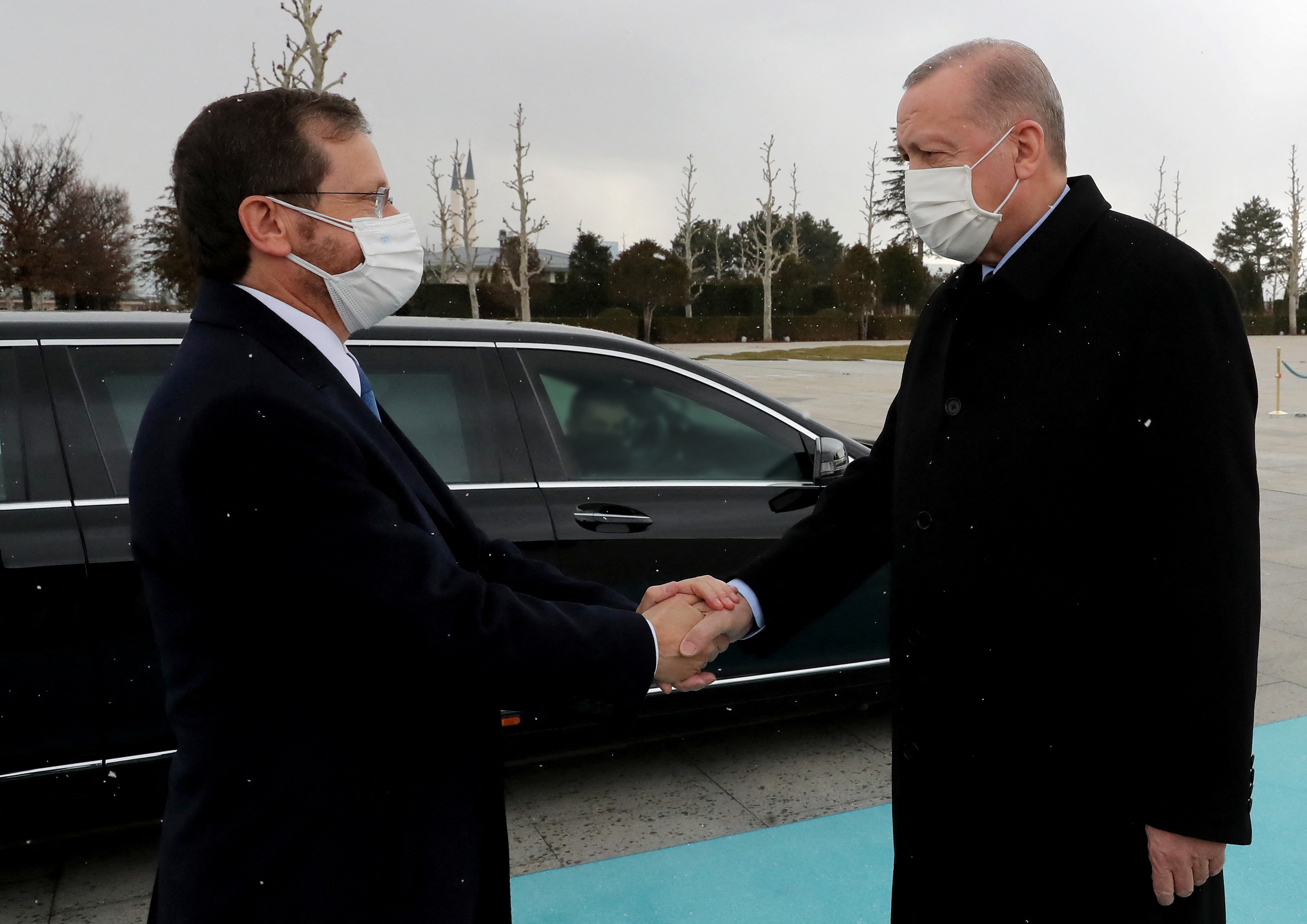 Erdogan sees turning point in Turkey-Israel ties, with eye on energy ...