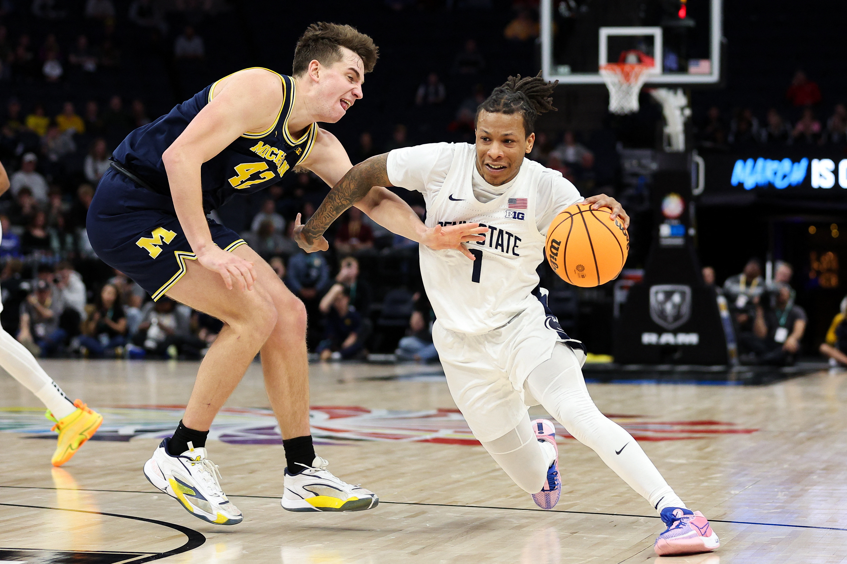 Penn State rolls Michigan in Big Ten tourney opener | Reuters