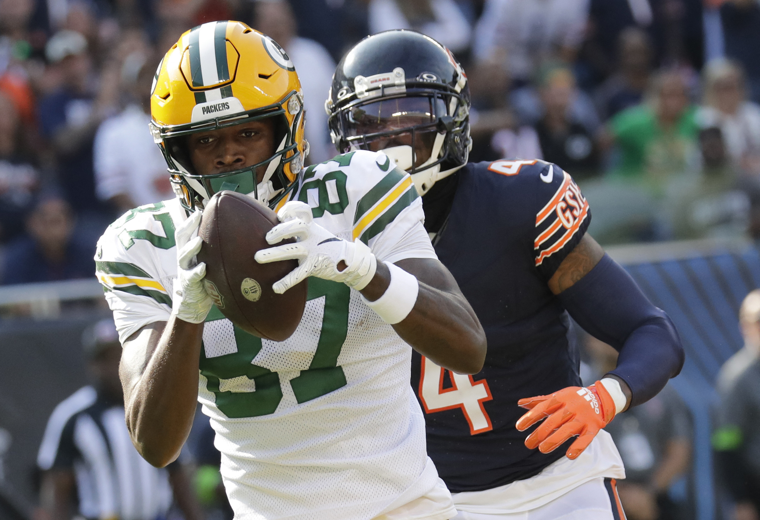 Packers WR Romeo Doubs addresses suspension Reuters