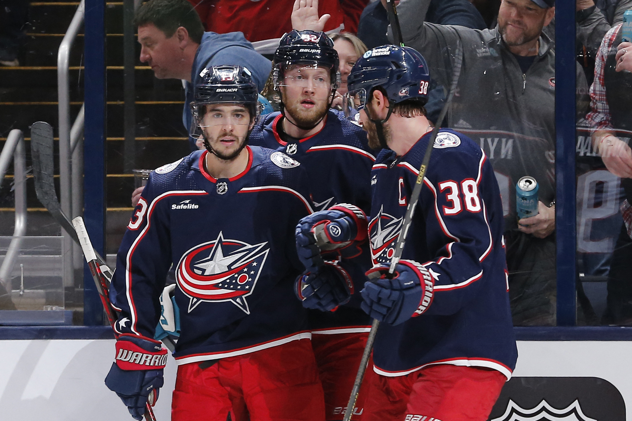 Blue Jackets double up Sharks to end skid | Reuters