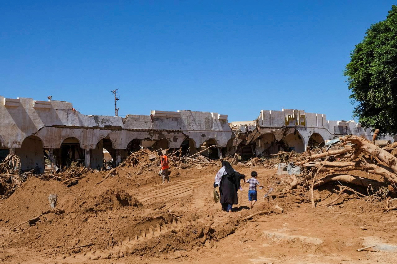 A city washed away: Harrowing scenes of the devastation in Derna ...