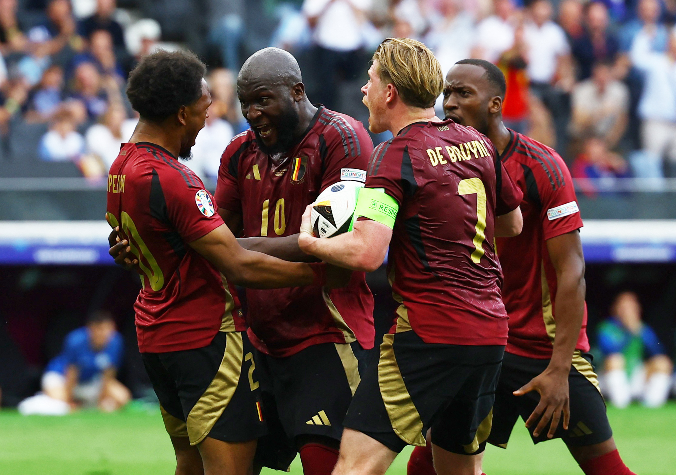 Slovakia stun wasteful Belgium as VAR twice denies Lukaku | Reuters