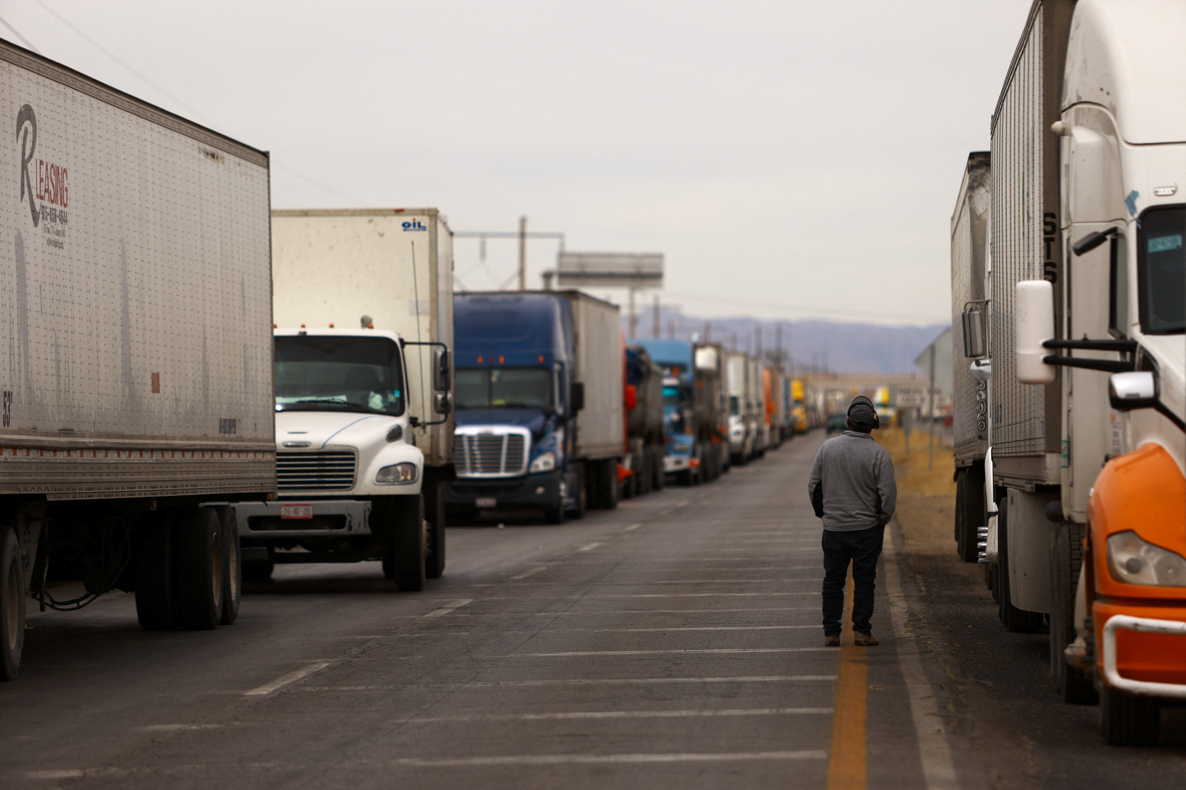Striking truck drivers block key Mexican highways over lawlessness ...