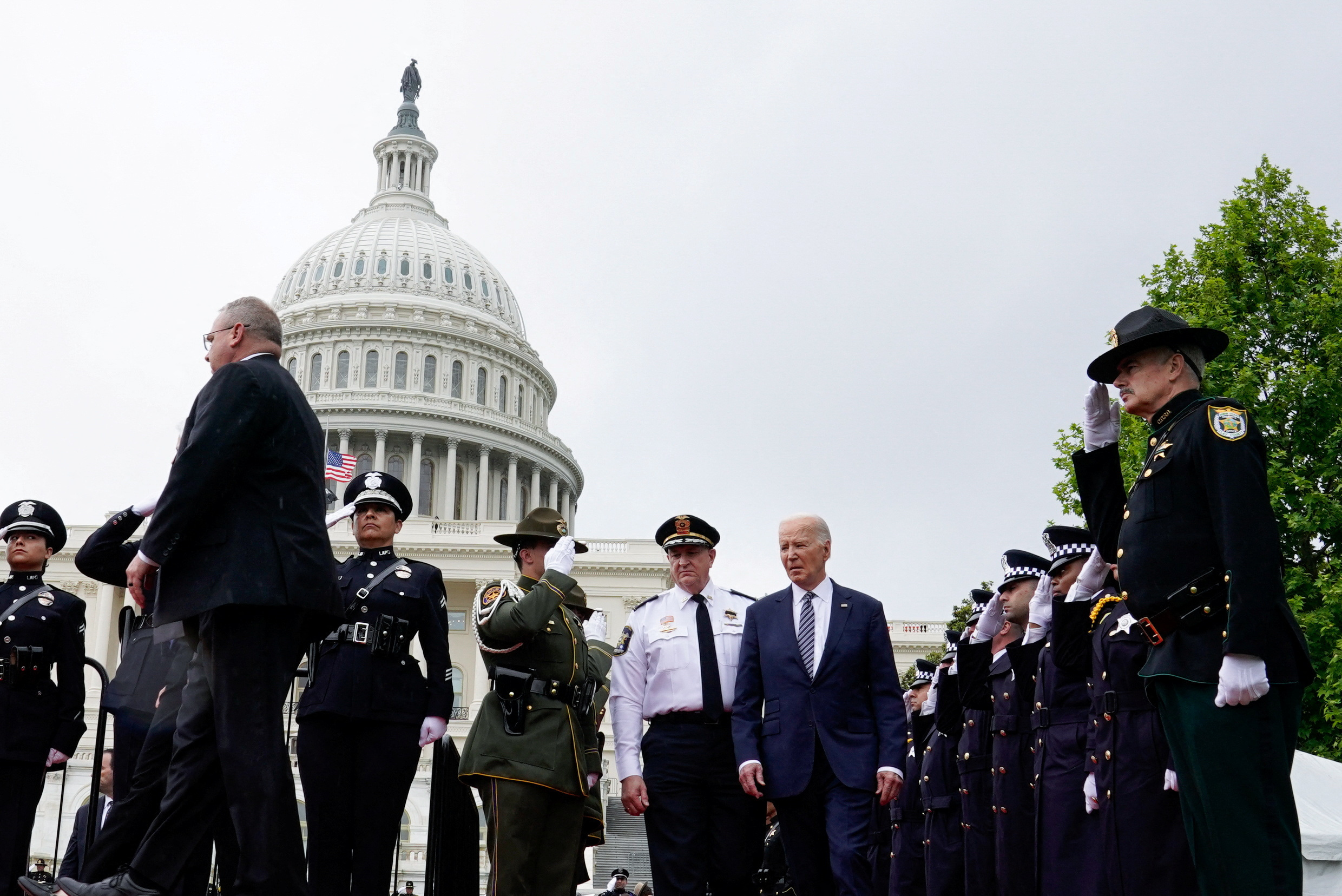 Biden mourns fallen police at memorial: 'We owe you as a nation' | Reuters