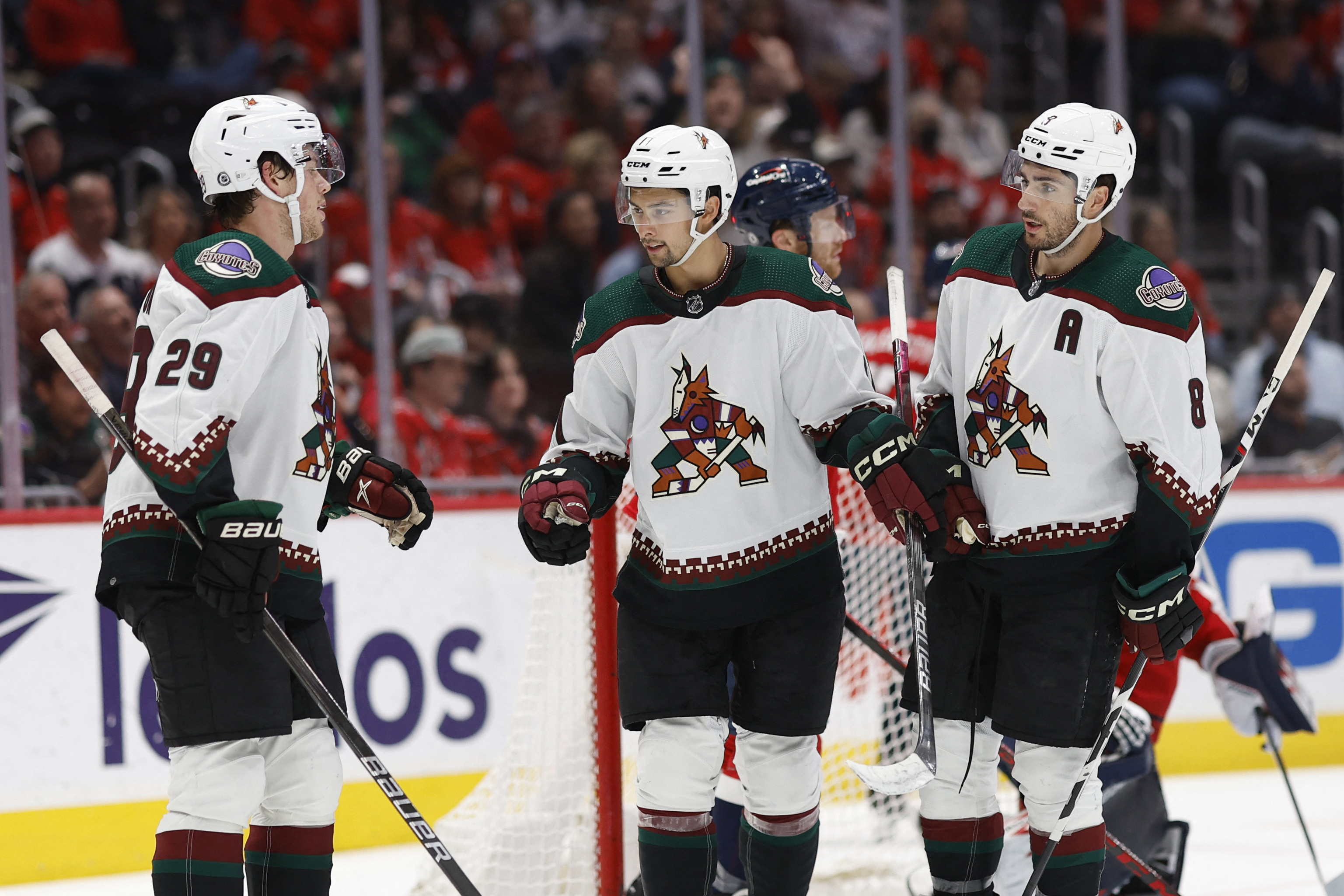 Coyotes breeze past Caps for second straight win after 14-game slide ...