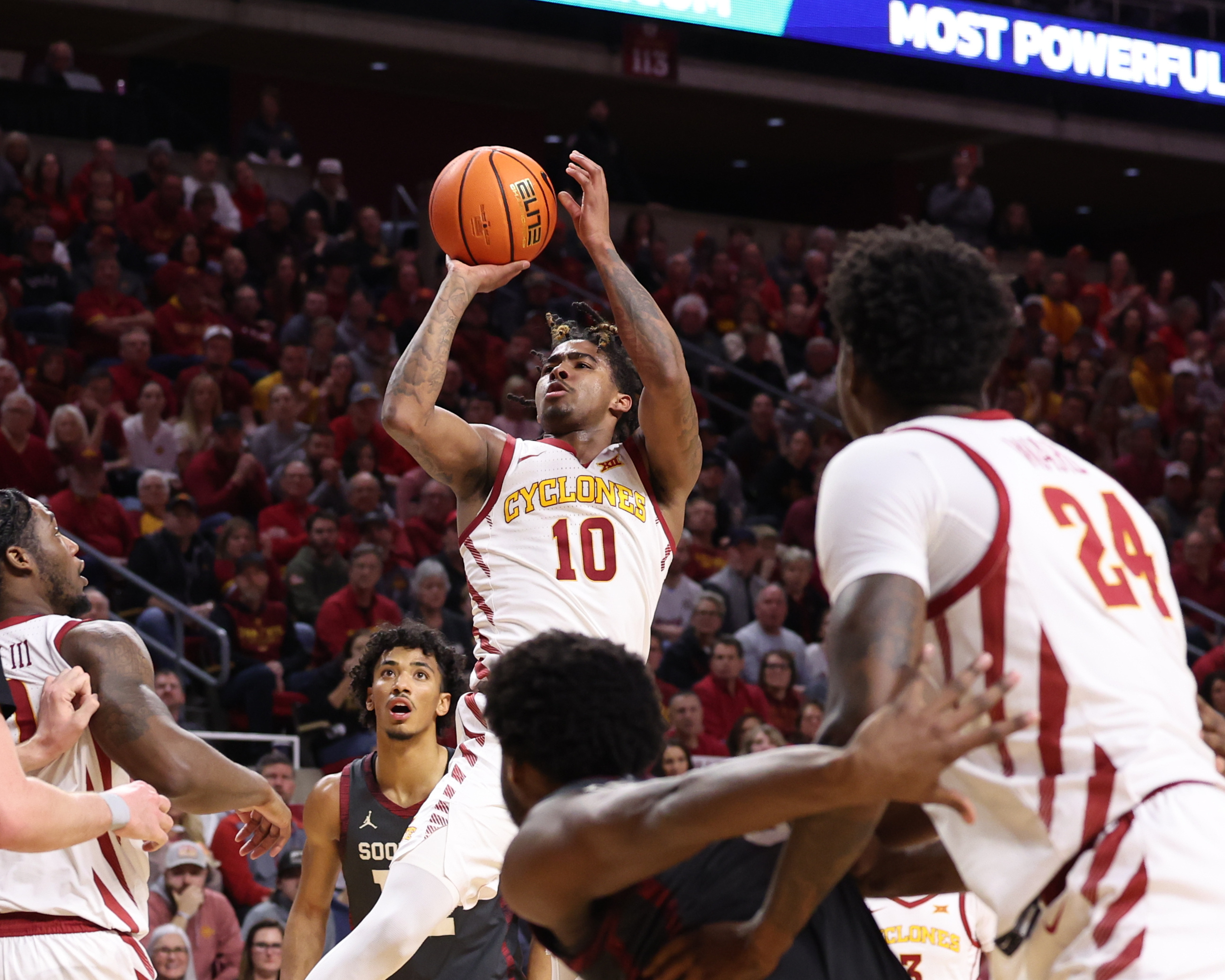 Demarion Watson's career night lifts No. 8 Iowa St. over Oklahoma | Reuters