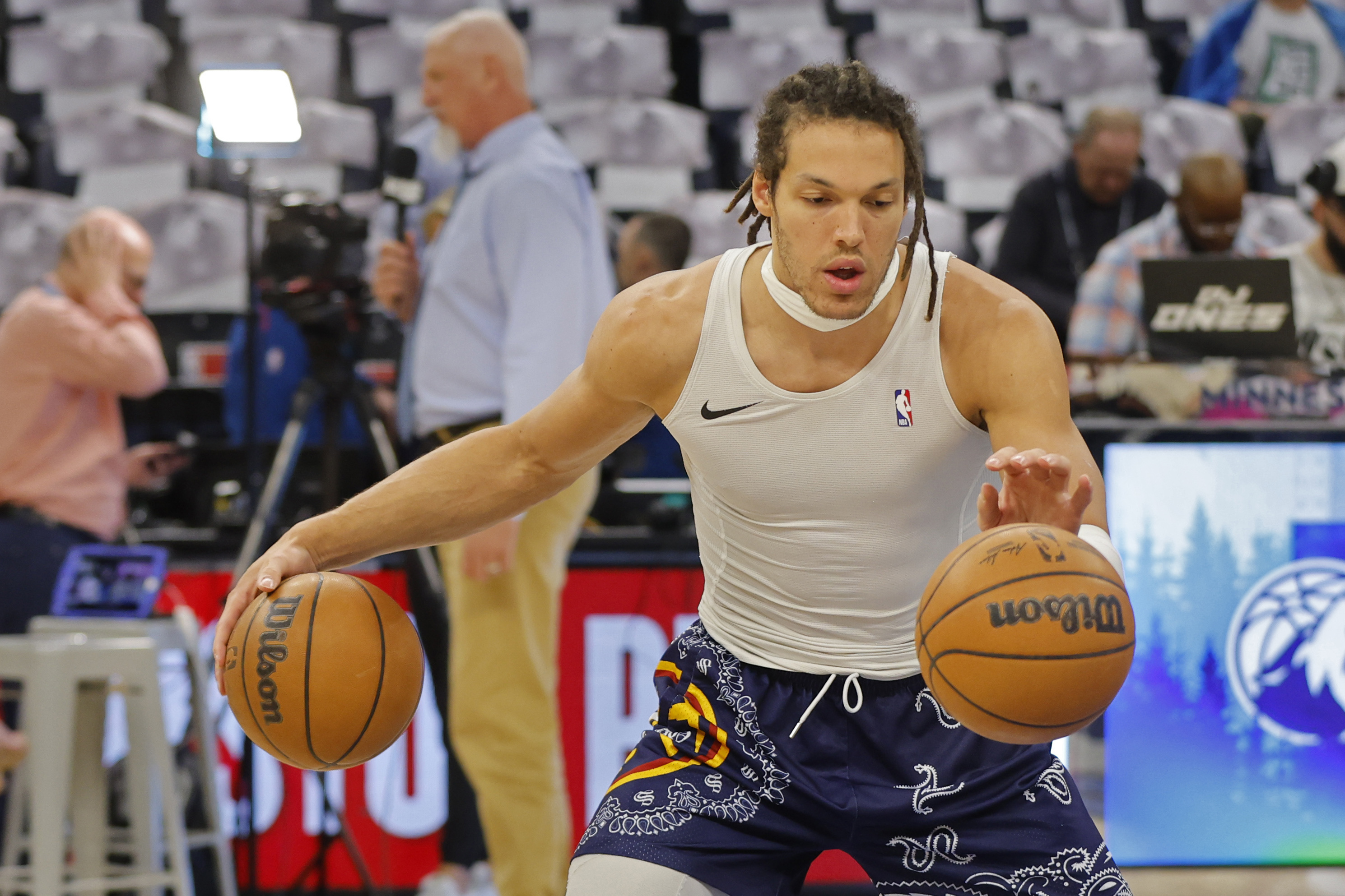 Road team wins again as Nuggets knock off Wolves, tie series | Reuters