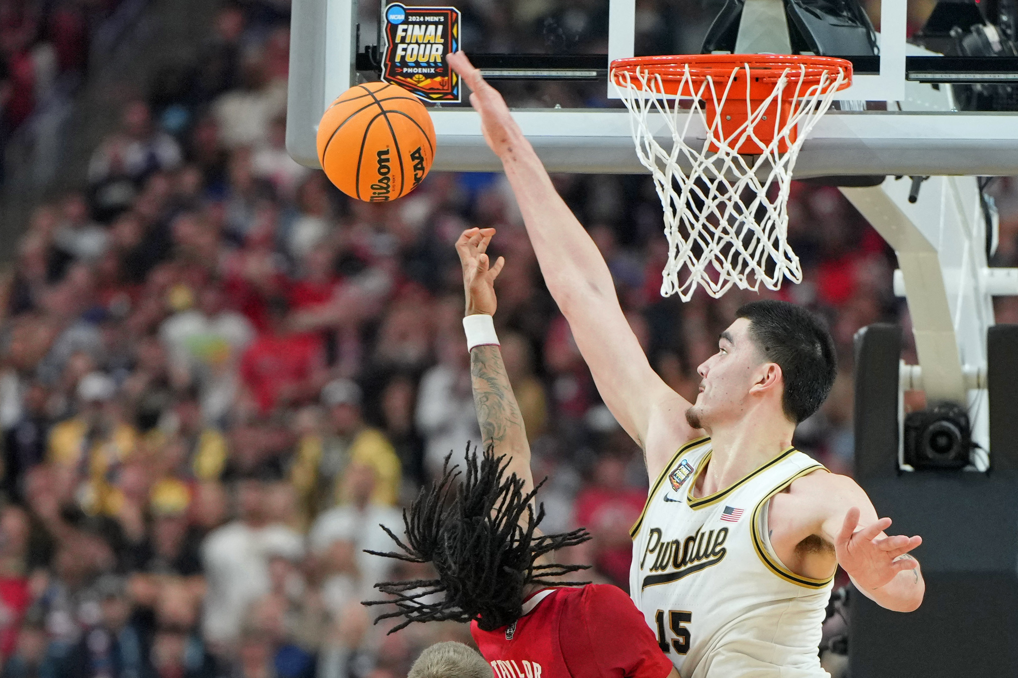 No. 1 seed Purdue advances to title game, 63-50 over NC State | Reuters