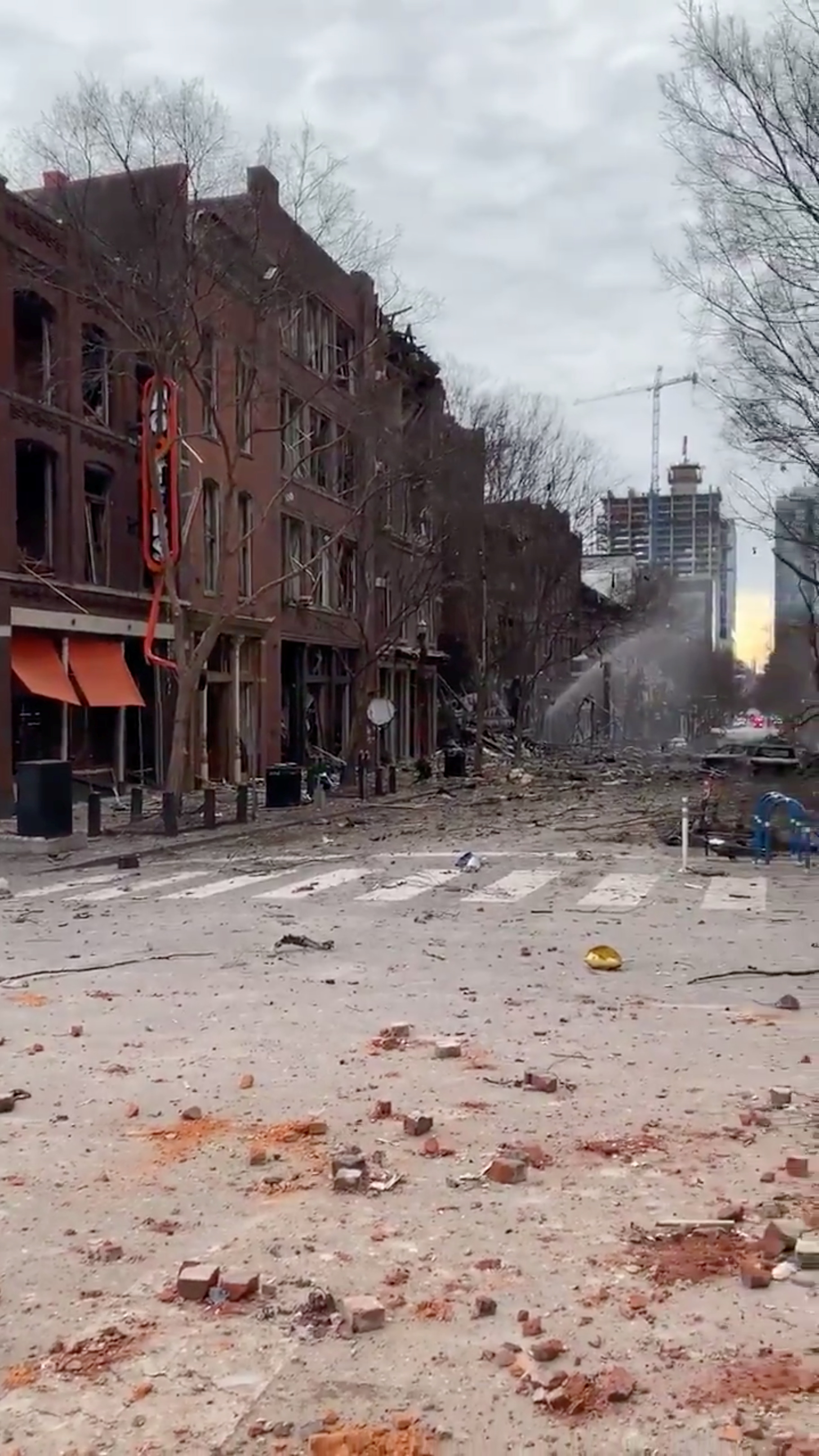 Motor home explodes in Nashville, possible human remains found near ...