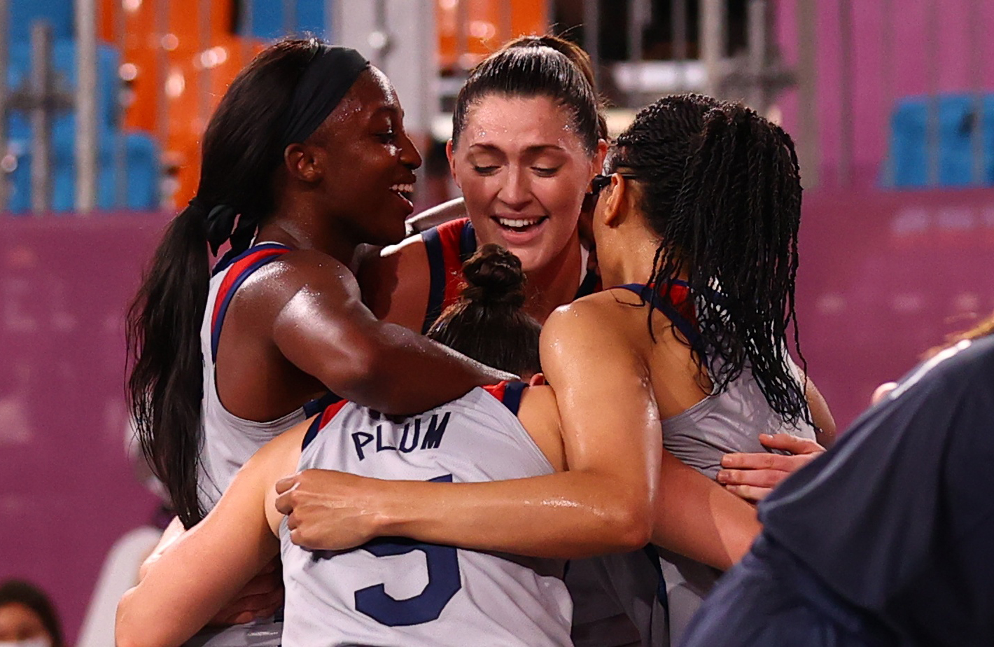 Basketball 3x3-US women defeat ROC to claim first ever gold medal at ...
