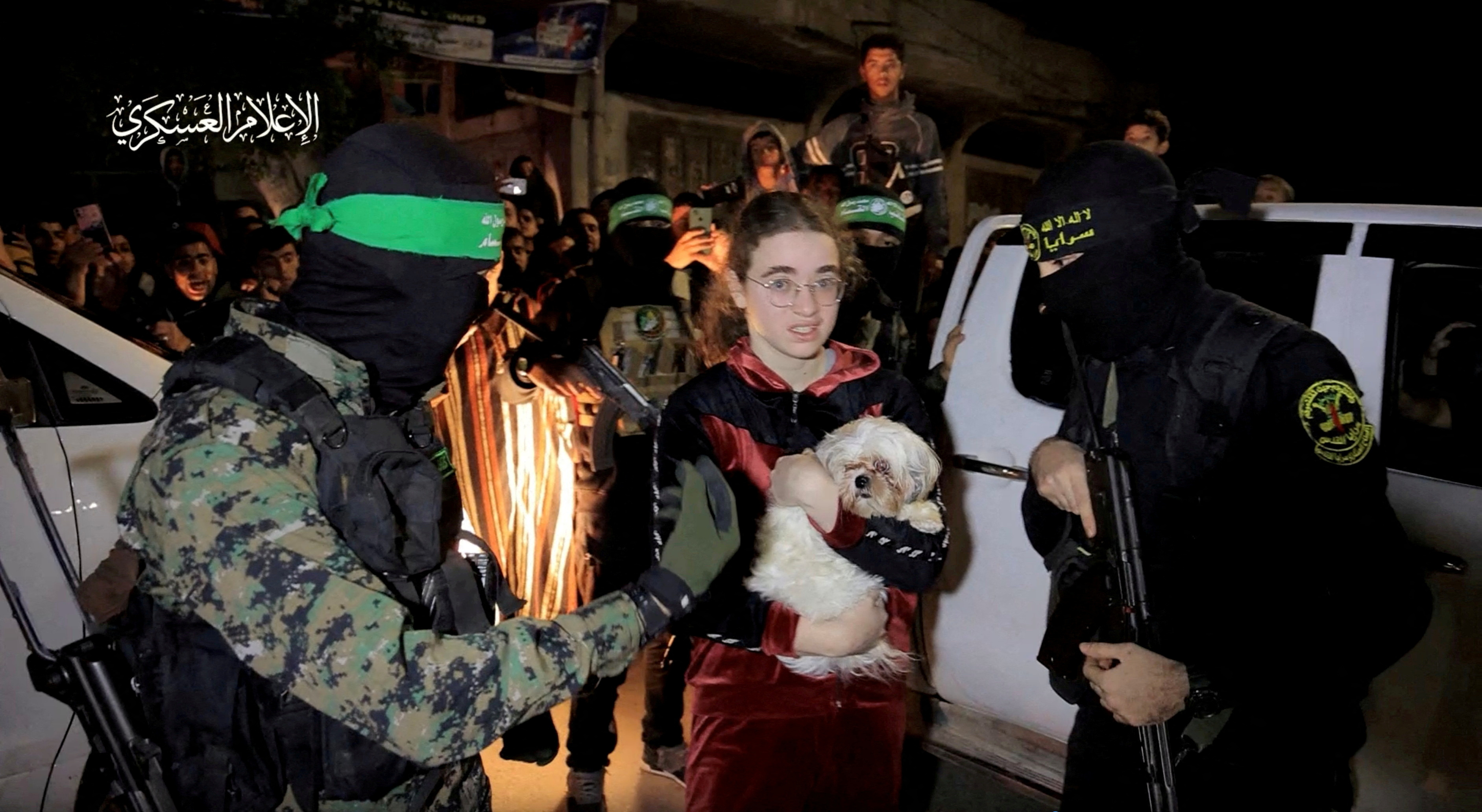 Exclusive: Israeli teen speaks of Hamas captivity with her dog in Gaza ...