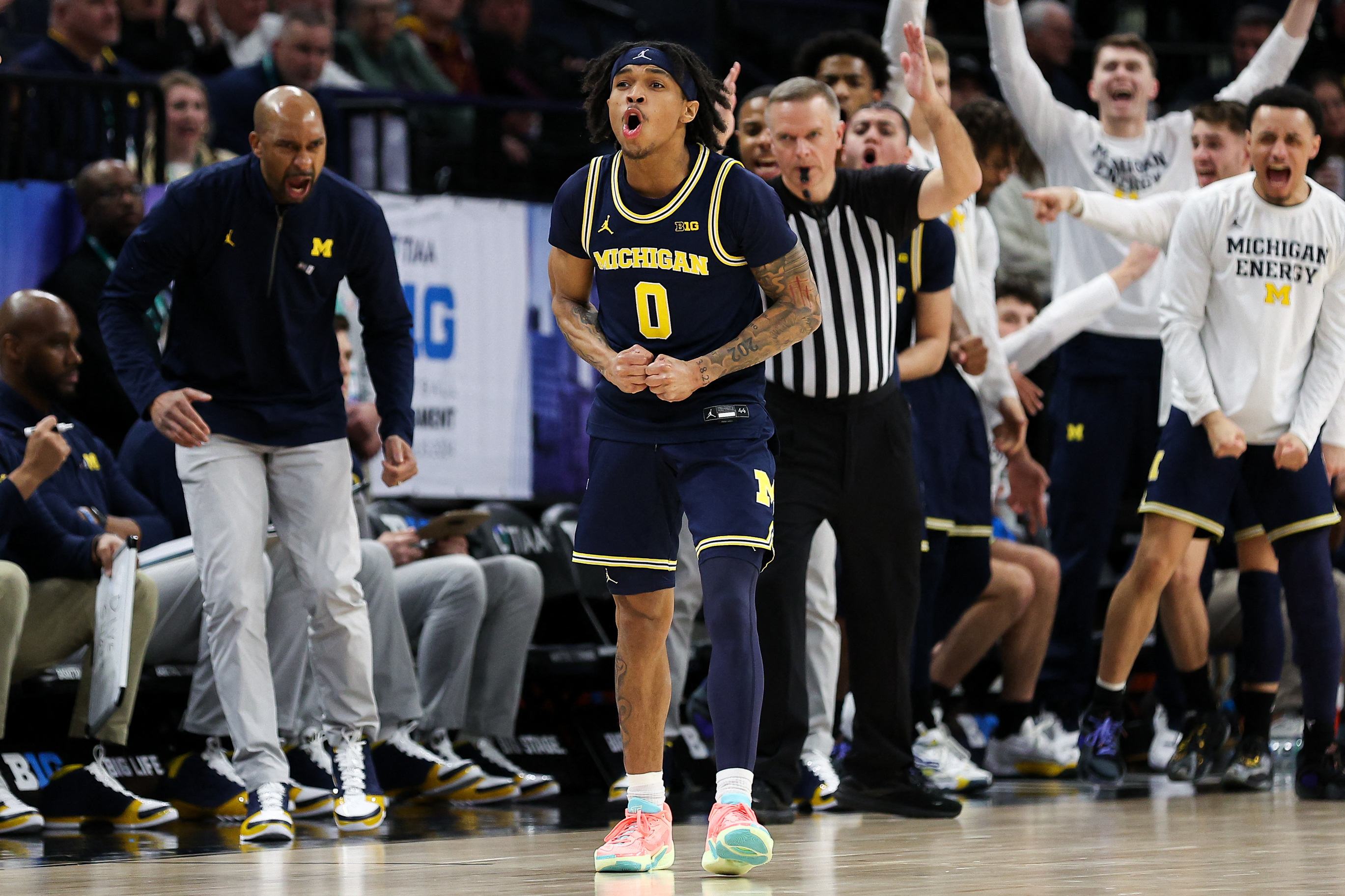 Penn State rolls Michigan in Big Ten tourney opener | Reuters