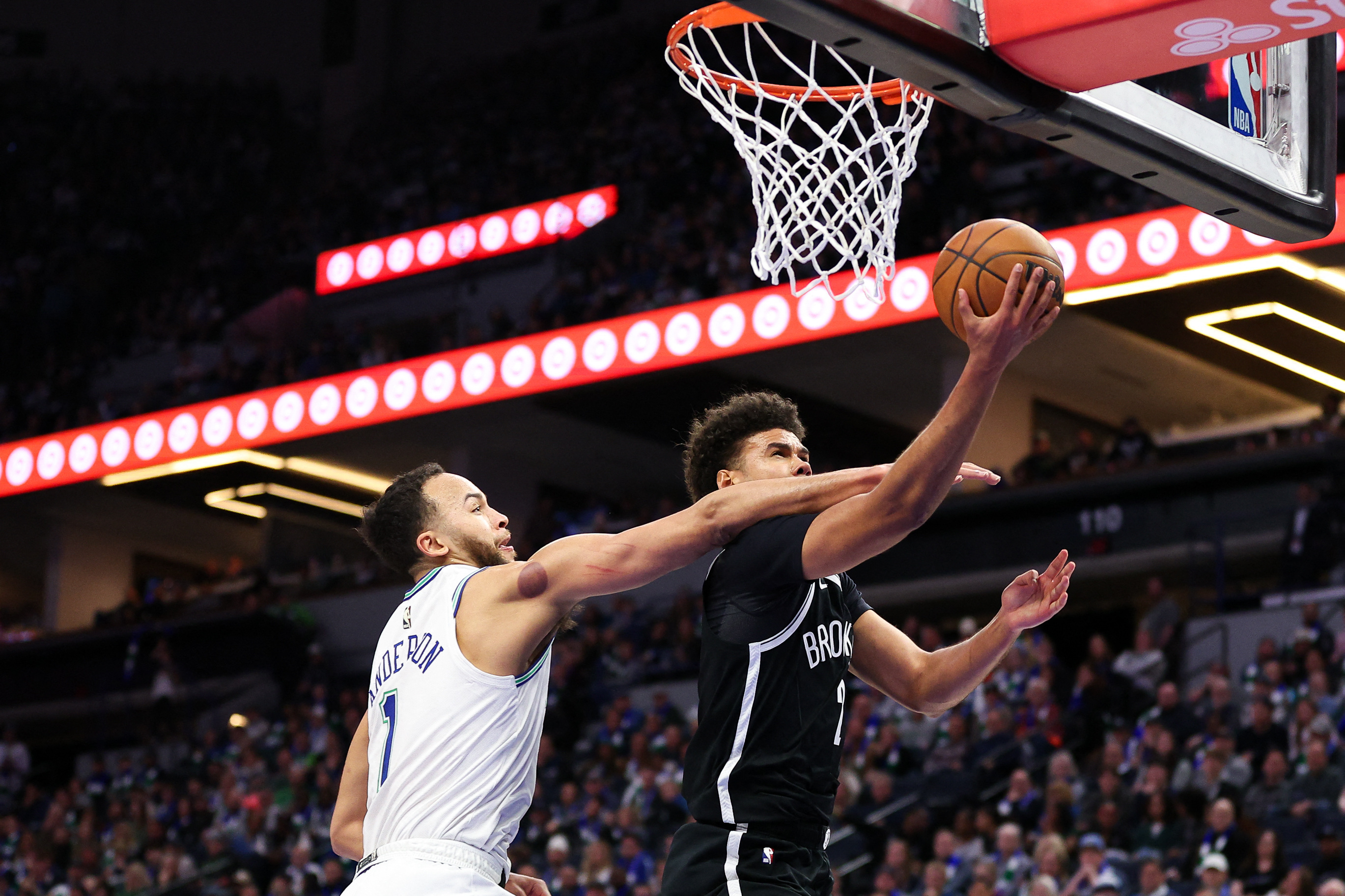 Anthony Edwards, Timberwolves pull away from Nets | Reuters