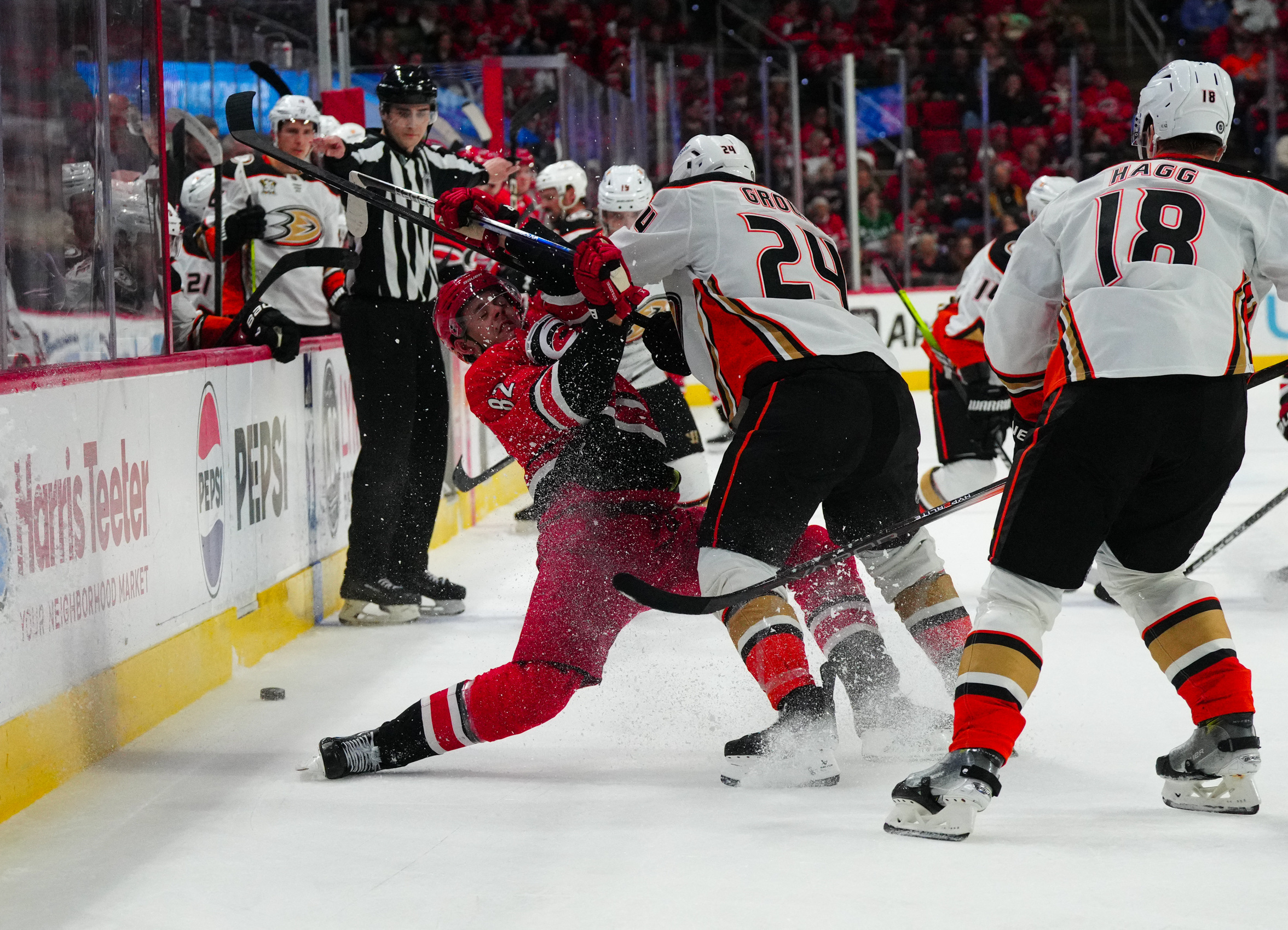 Hurricanes double up Ducks, extend point streak | Reuters