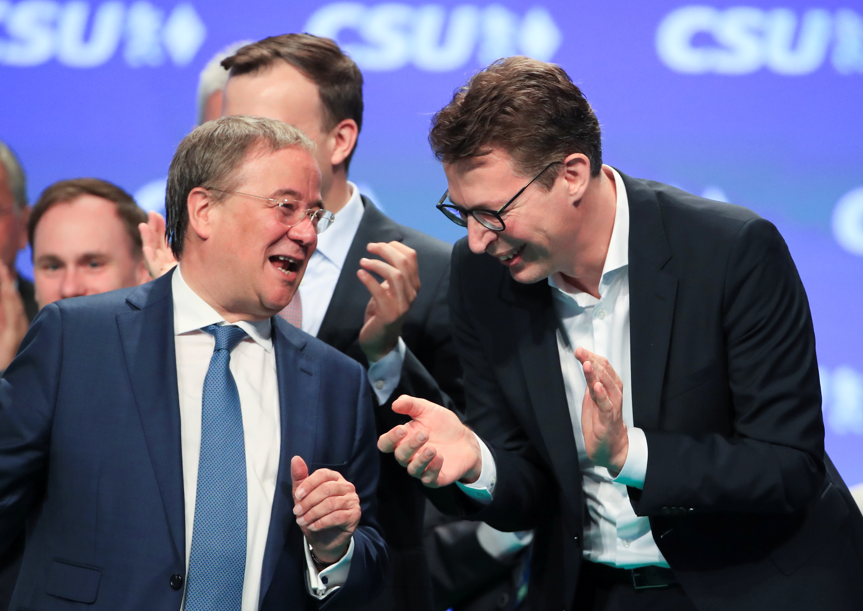 Bavaria's CSU rallies behind struggling Laschet as German vote looms ...