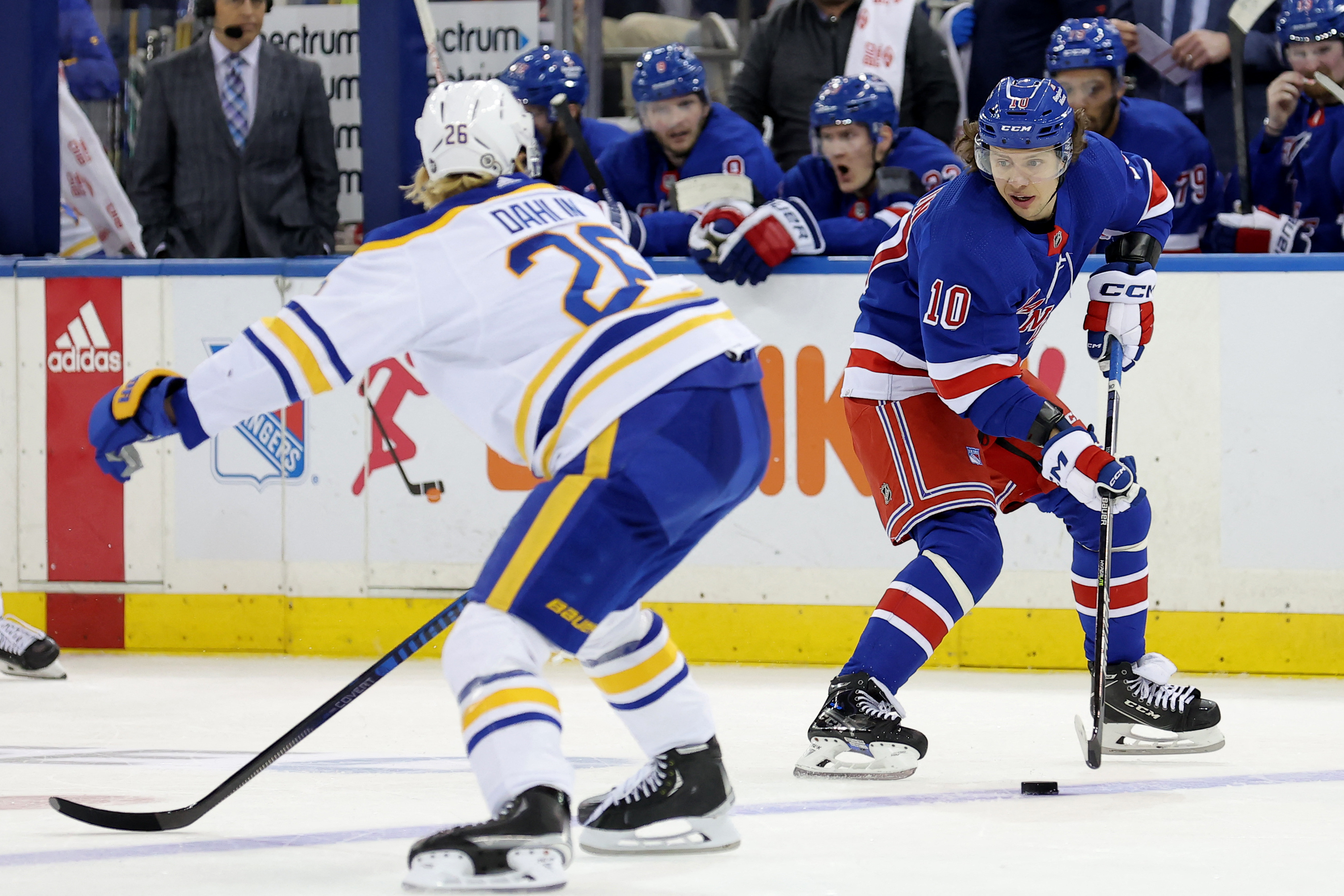 Sabres keep playoff hopes alive by beating Rangers in shootout | Reuters