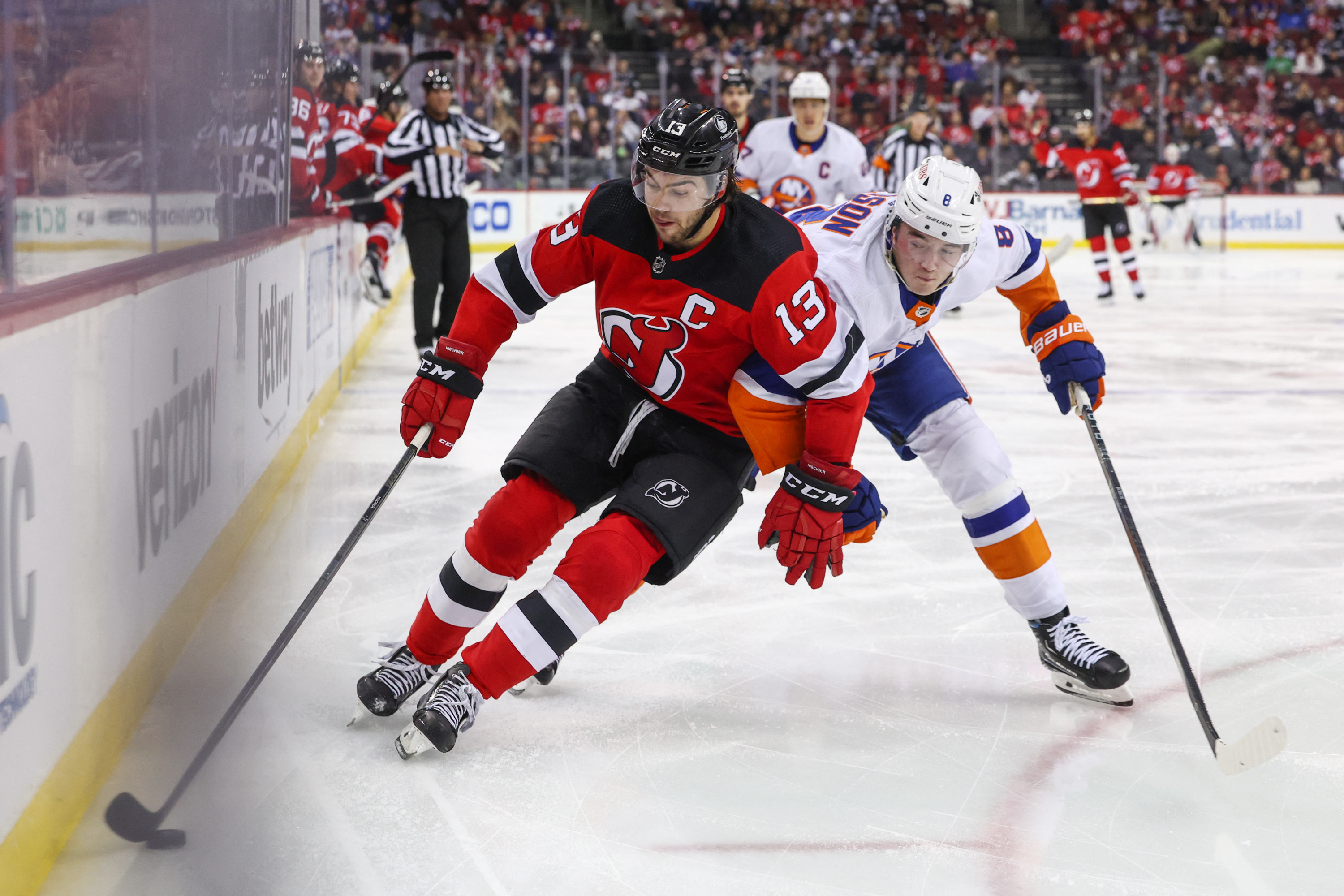 Devils score three times in third period to stun Islanders | Reuters
